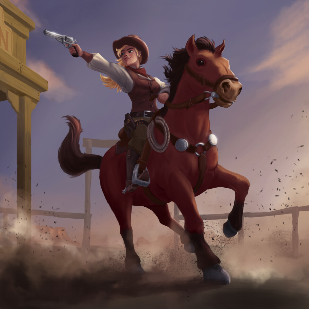 ArtStation - Outlaw Girl