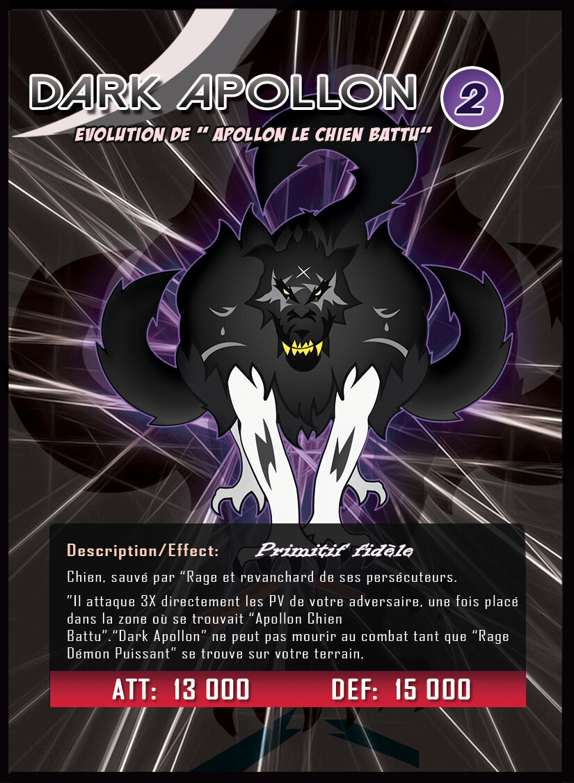 ArtStation - Dark Apollon (evolution Apollon dog mistreated)