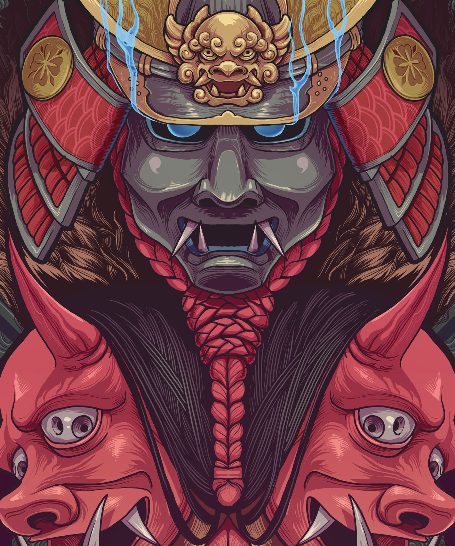 Tommy Thomas Gondrong - Japanese mask pallet