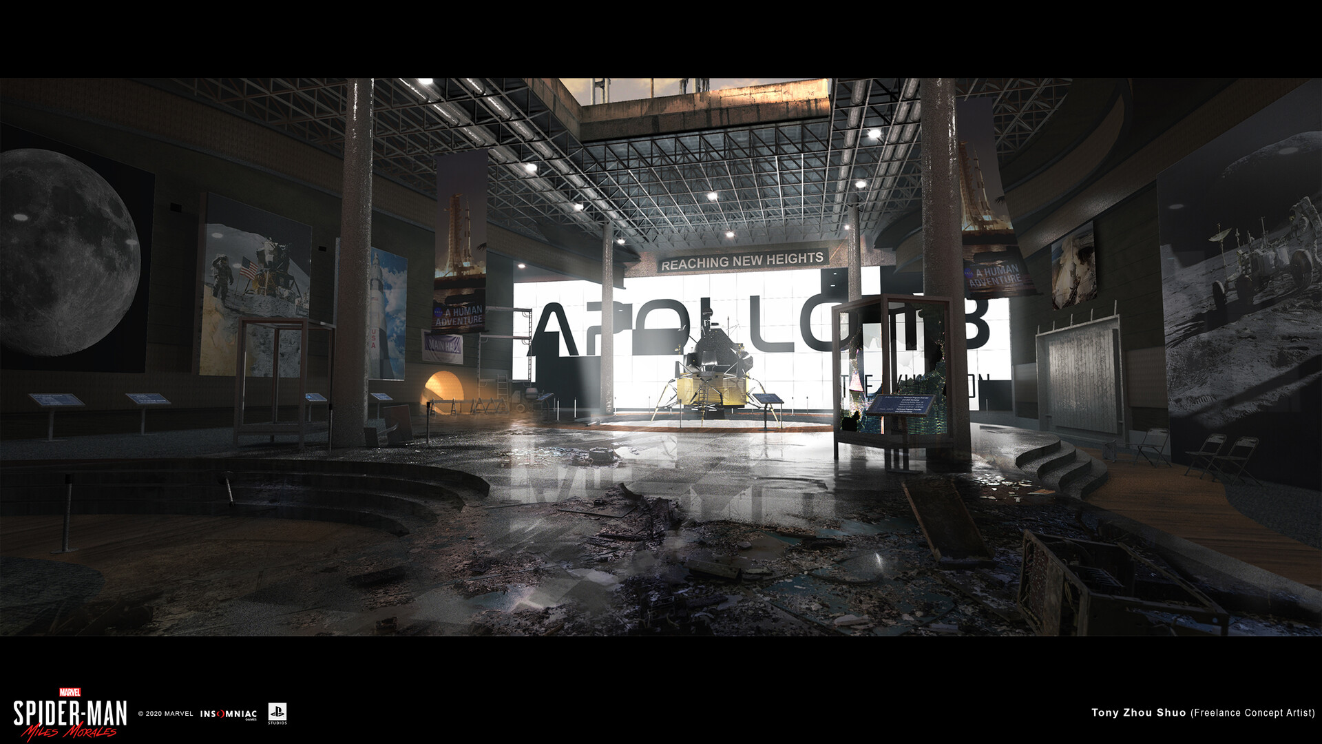 Tony Zhou Shuo - Marvel's Spider-Man: Miles Morales concept art