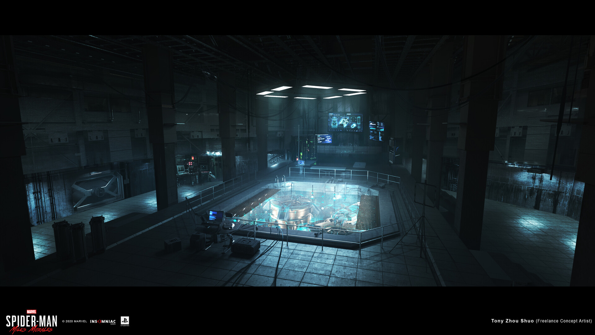 Marvel’s Spider-Man: Miles Morales concept art by Tony Zhou Shuo ...