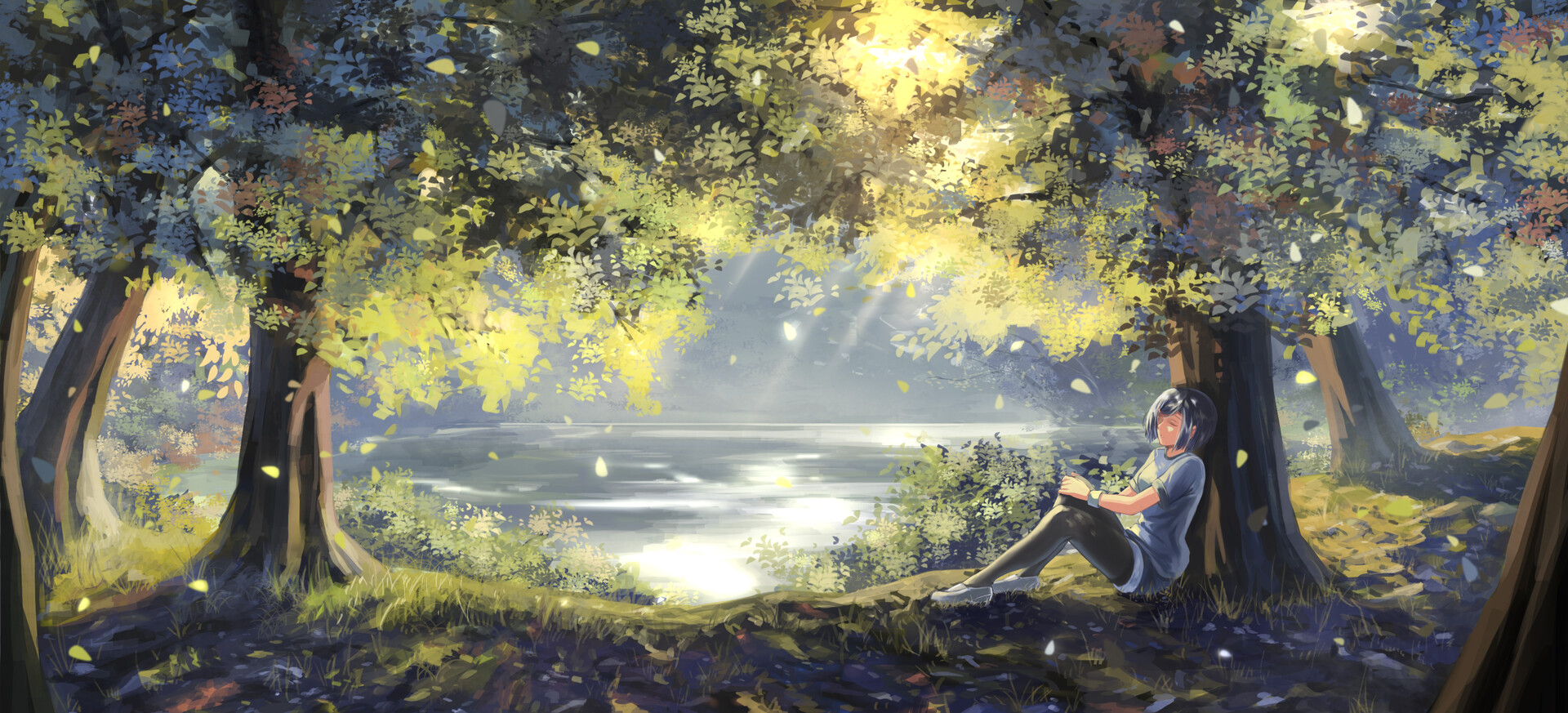 ArtStation - Summer forest