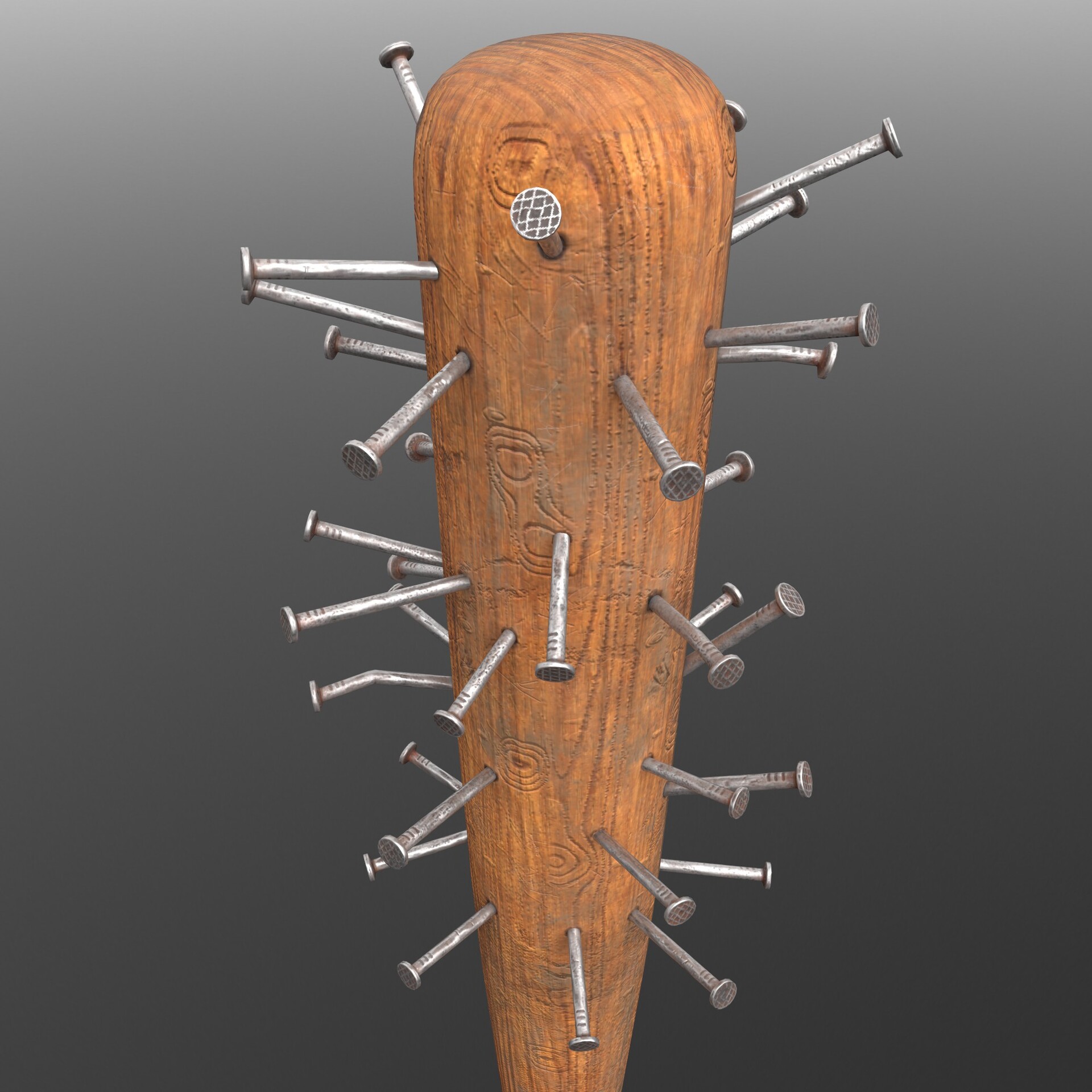 ArtStation - Baseball Bat game ready