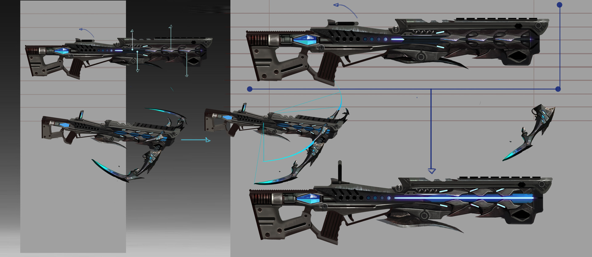 ArtStation - Weapon Concept Design--group