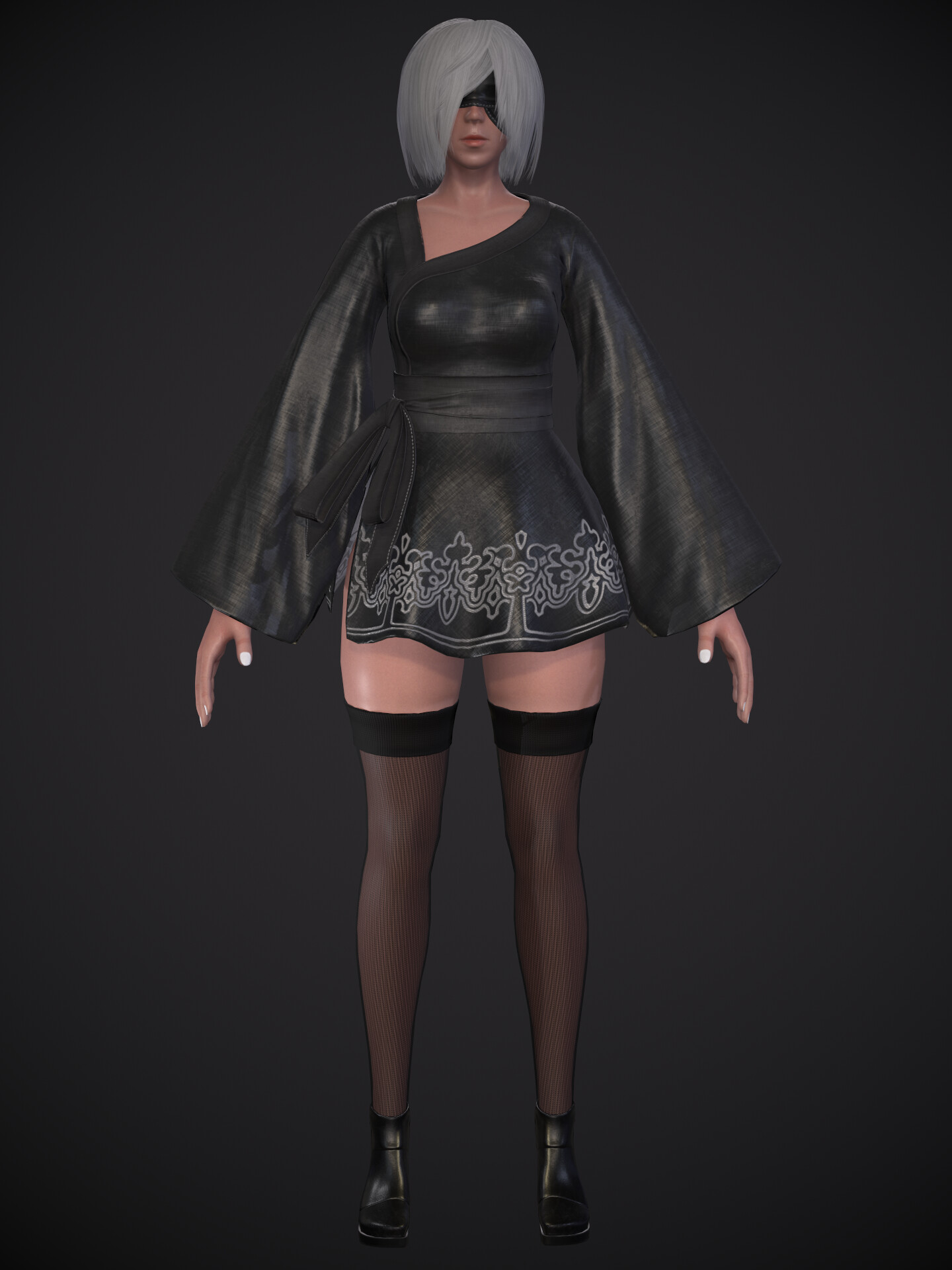 ArtStation - 2B (Nier Automata)