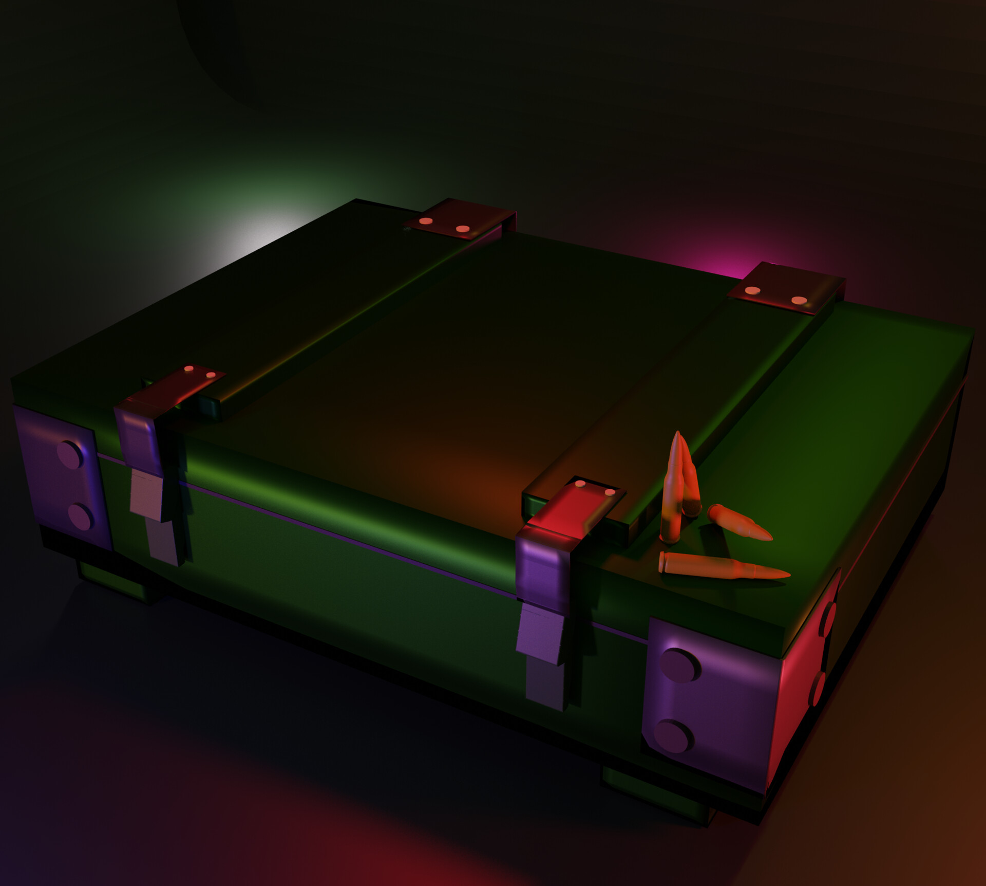 ArtStation - ammunition box
