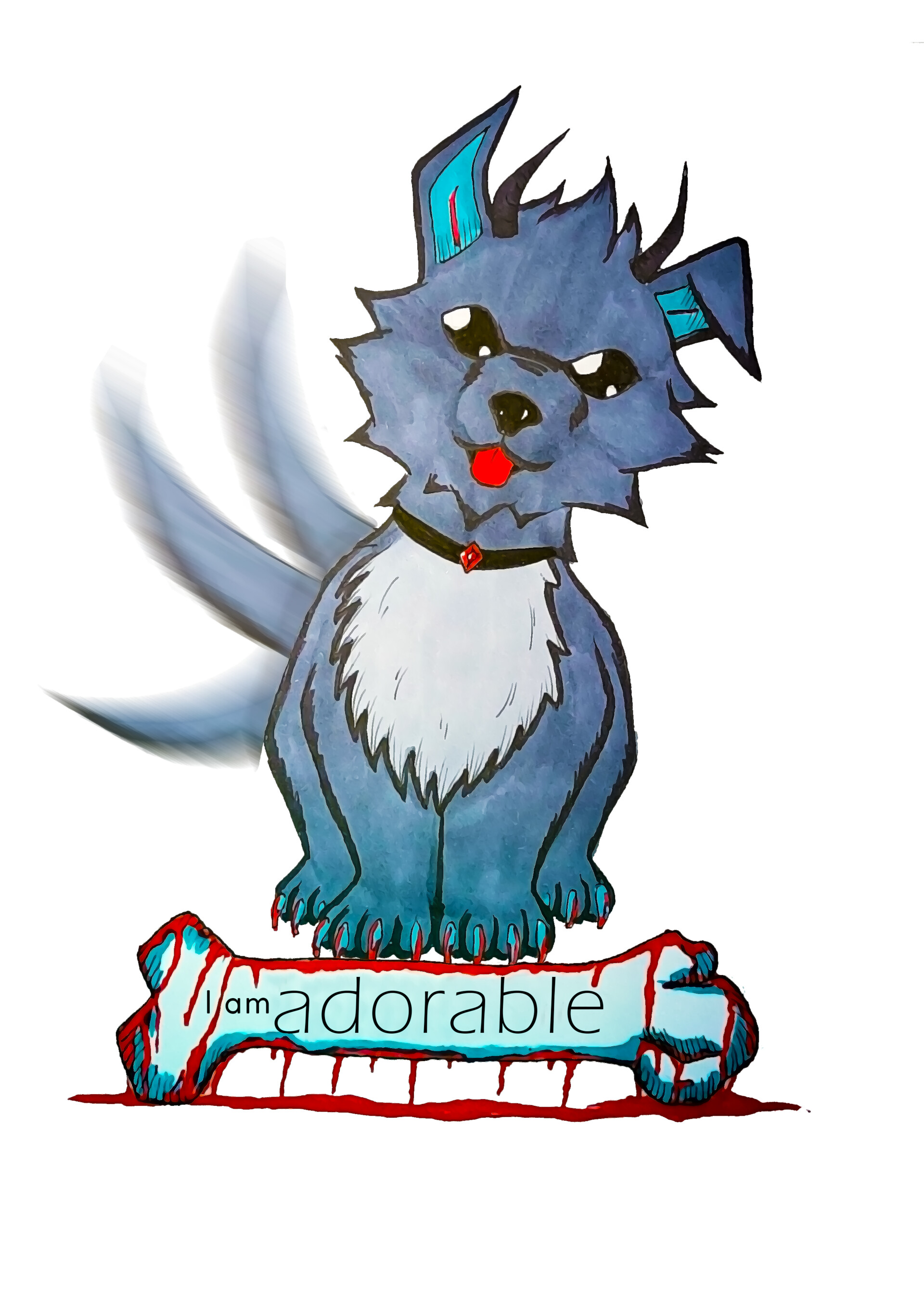 ArtStation - I am Adorable - Tee Design