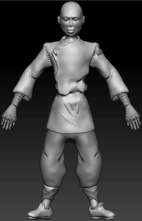 ArtStation - Week 4 final Student Character Model