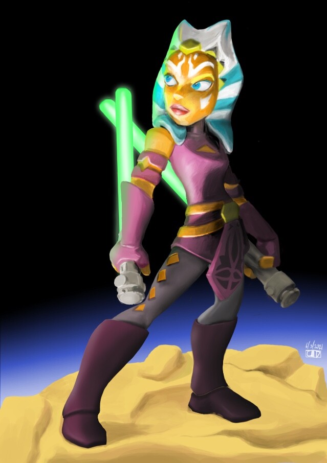 ArtStation - Ashoka: Disney Infinity