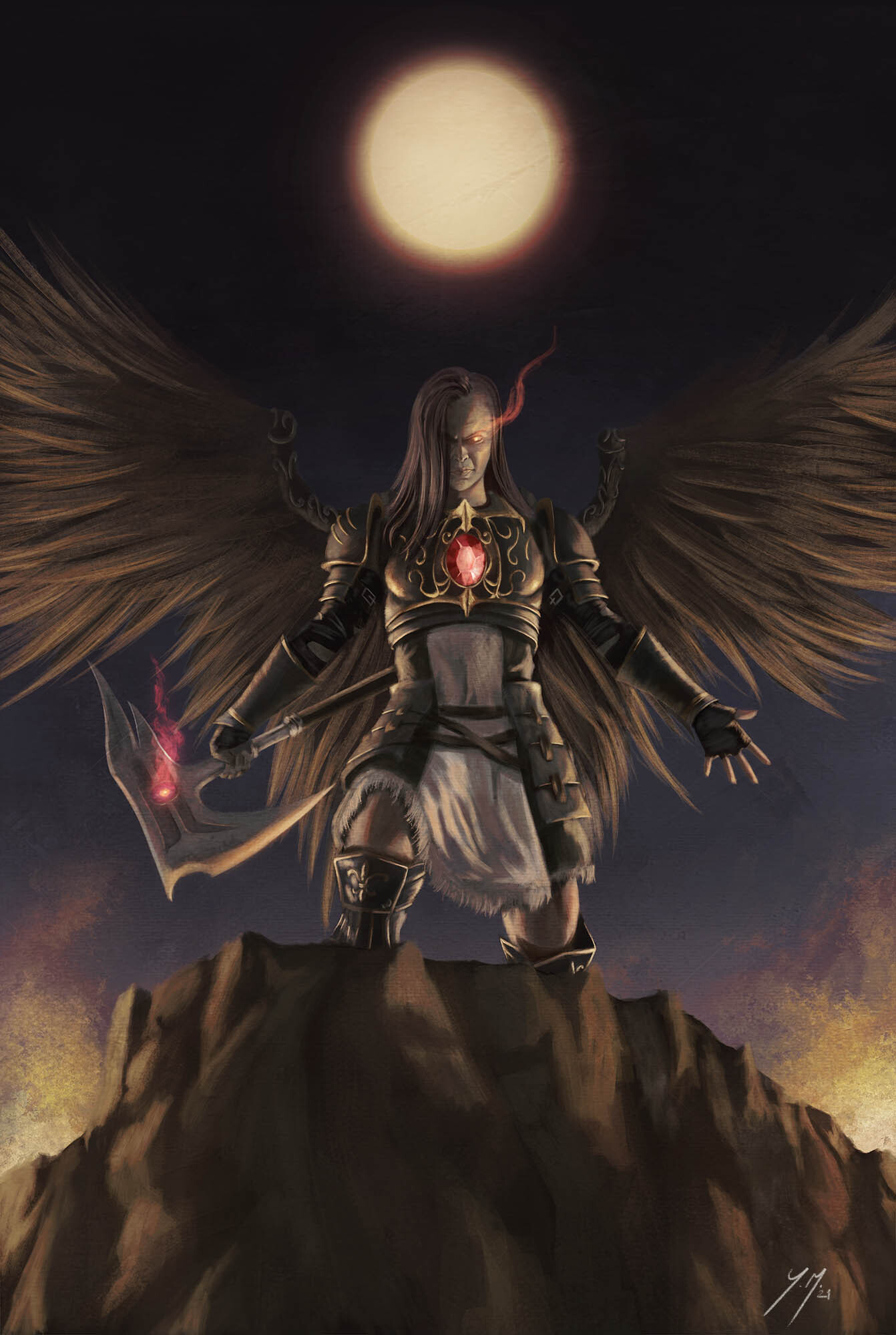 ArtStation - Angel of Retribution