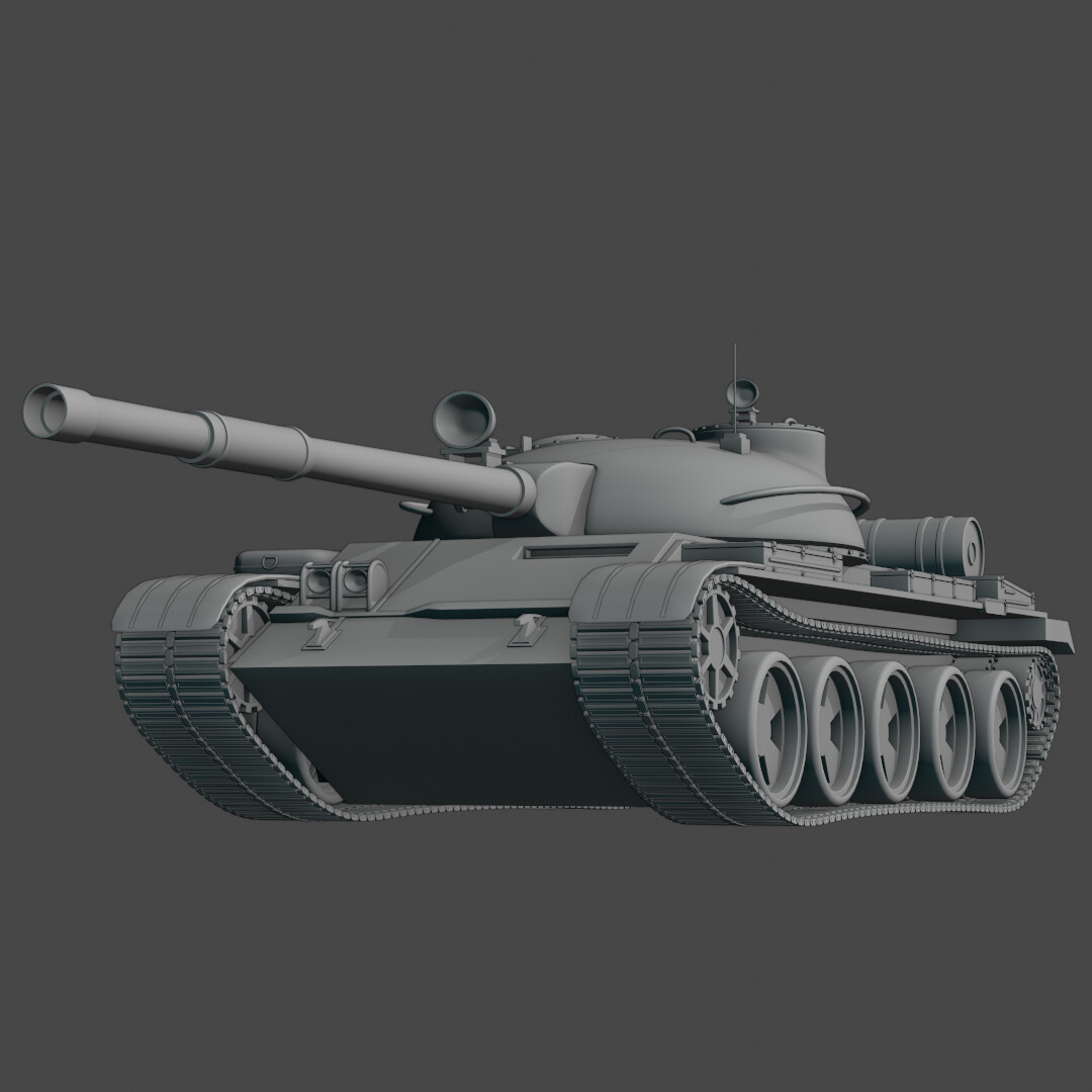Vectorizer Blender 3d Battle Tank