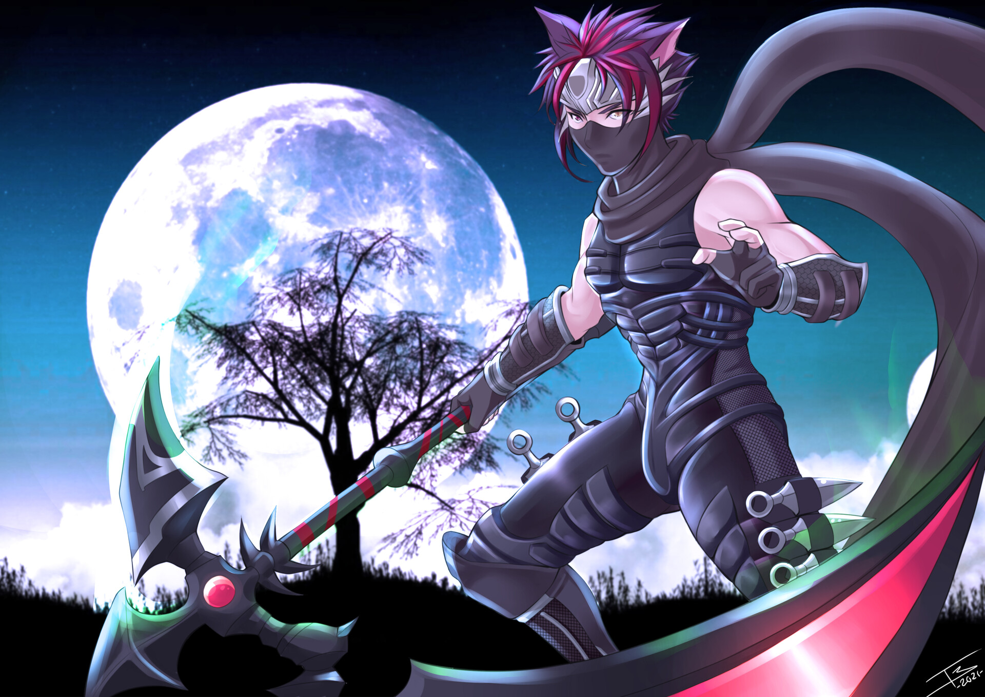 ArtStation - zero Oc Ninja Gaiden Version