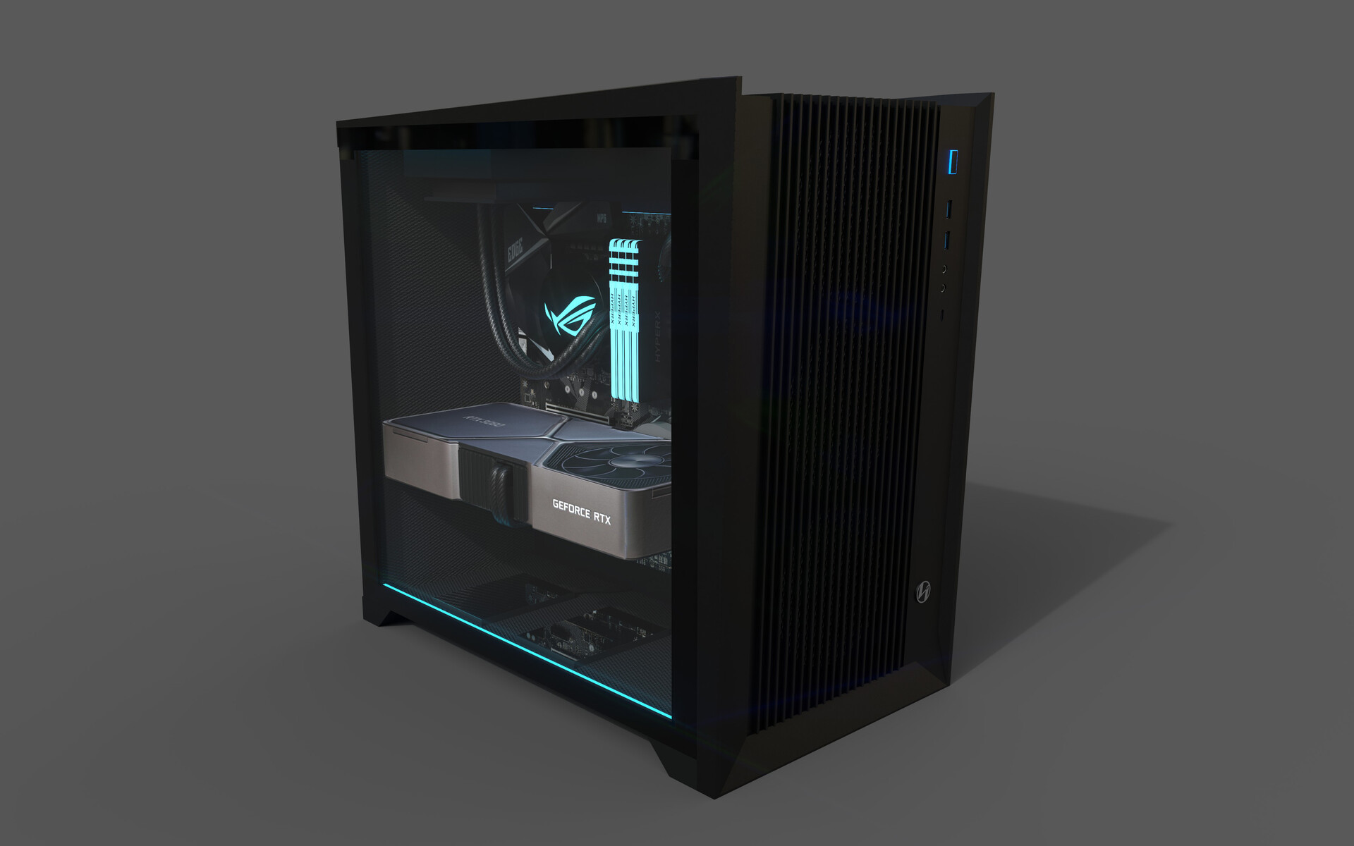 Tyler Frisch - 3D Model | Lain Li PC Case