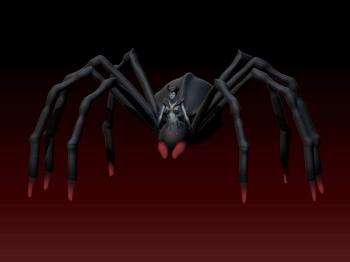 ArtStation - spider queen