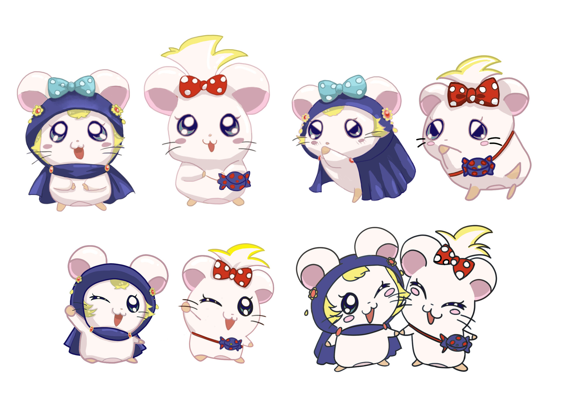 Hamtaro Characters Names And Pictures