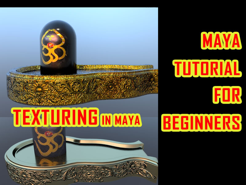 ArtStation - maya texturing tutorial for beginners | shivling texturing ...