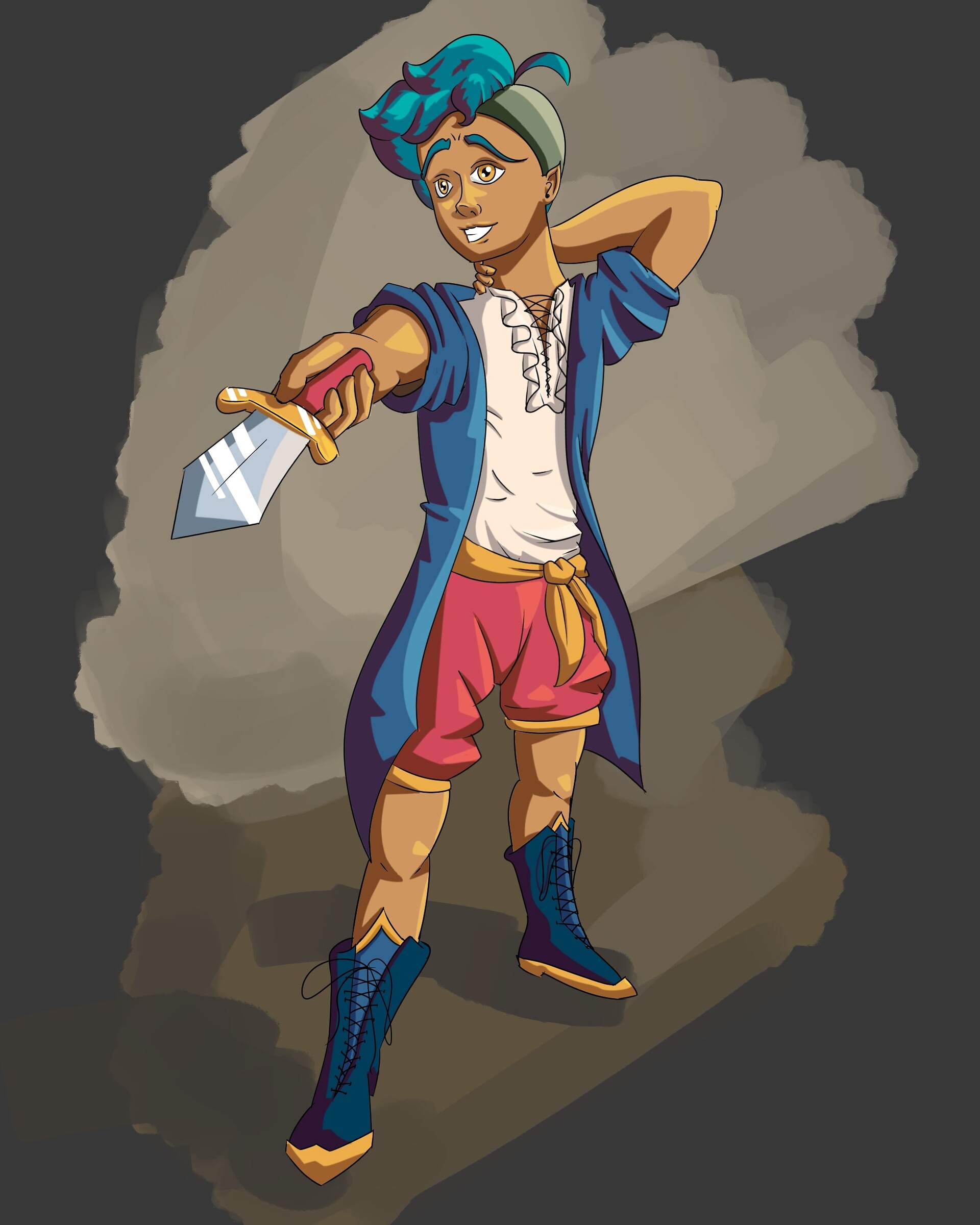 ArtStation - Bard /pirate character