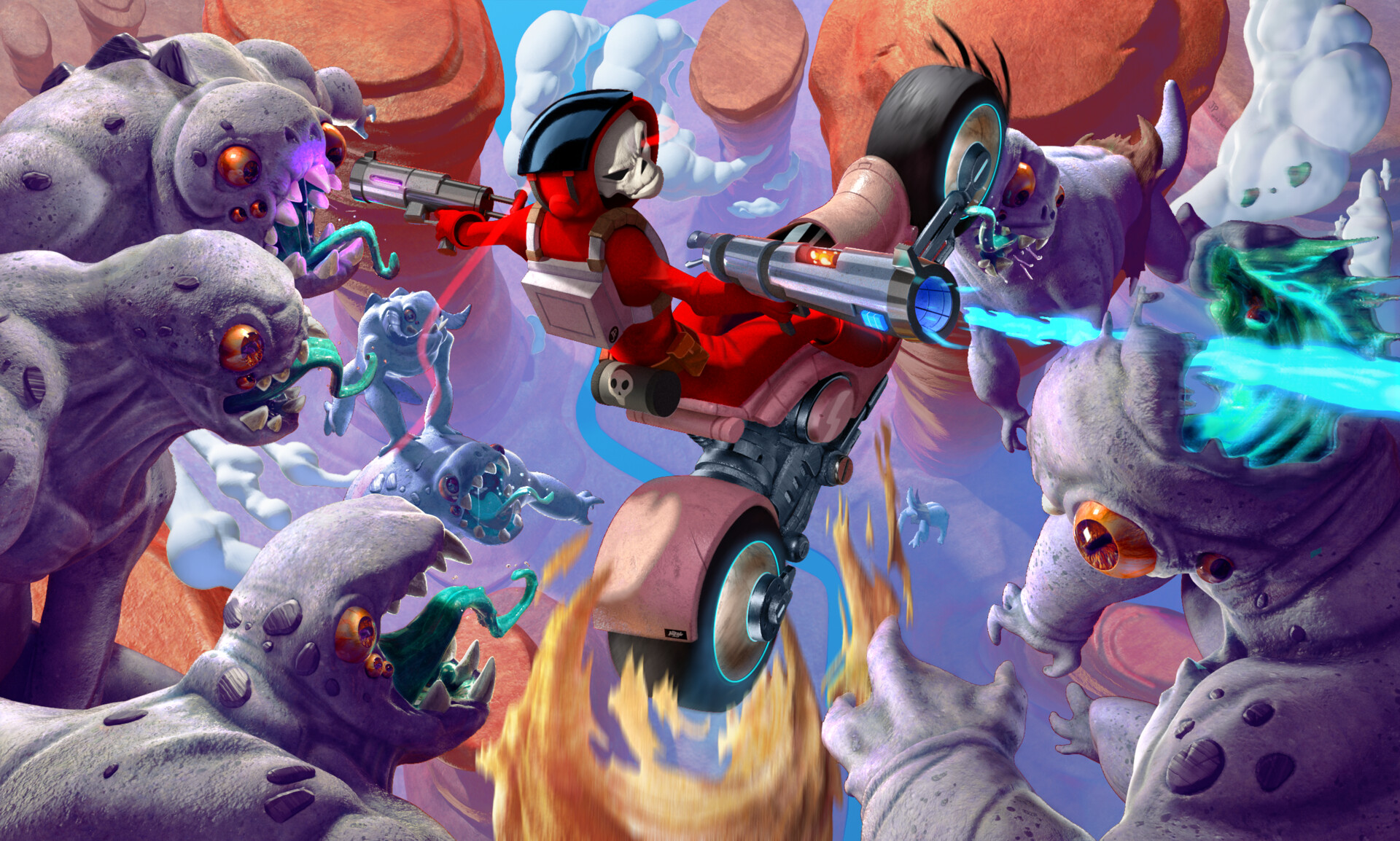 ArtStation - Skull Chaser Adventure, Stefano Corazza