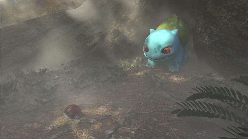 ArtStation - Real Life Bulbasaur