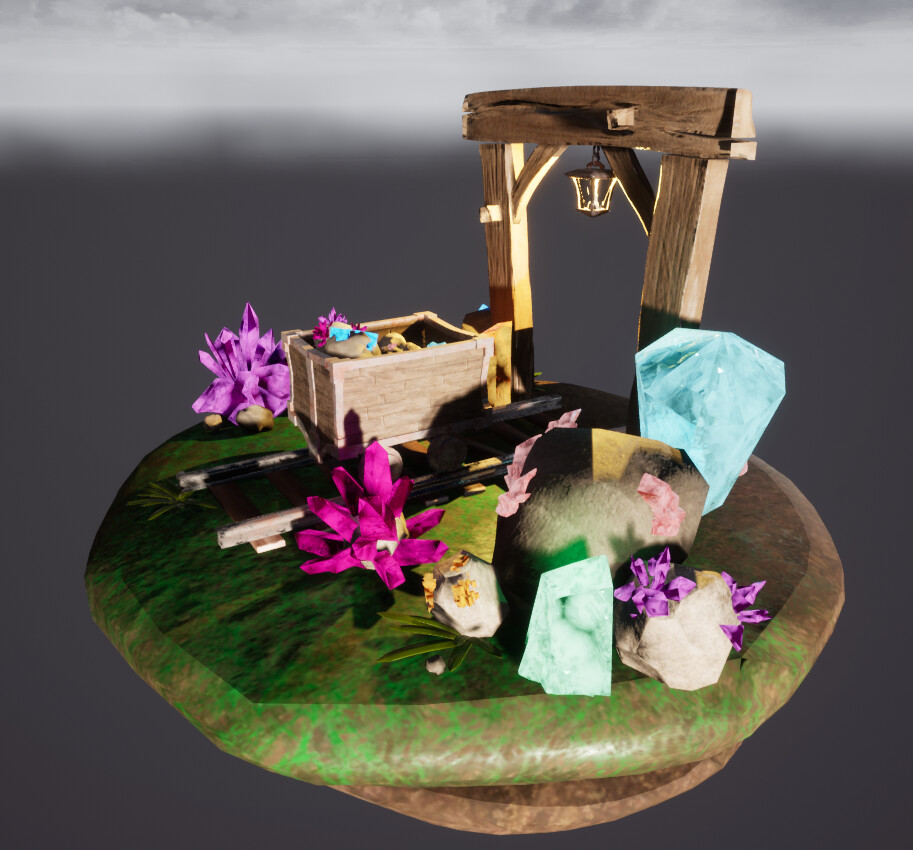 ArtStation - Crystal Mine