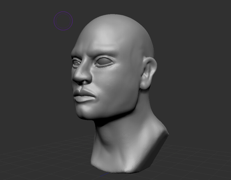 ArtStation - Bust - Male