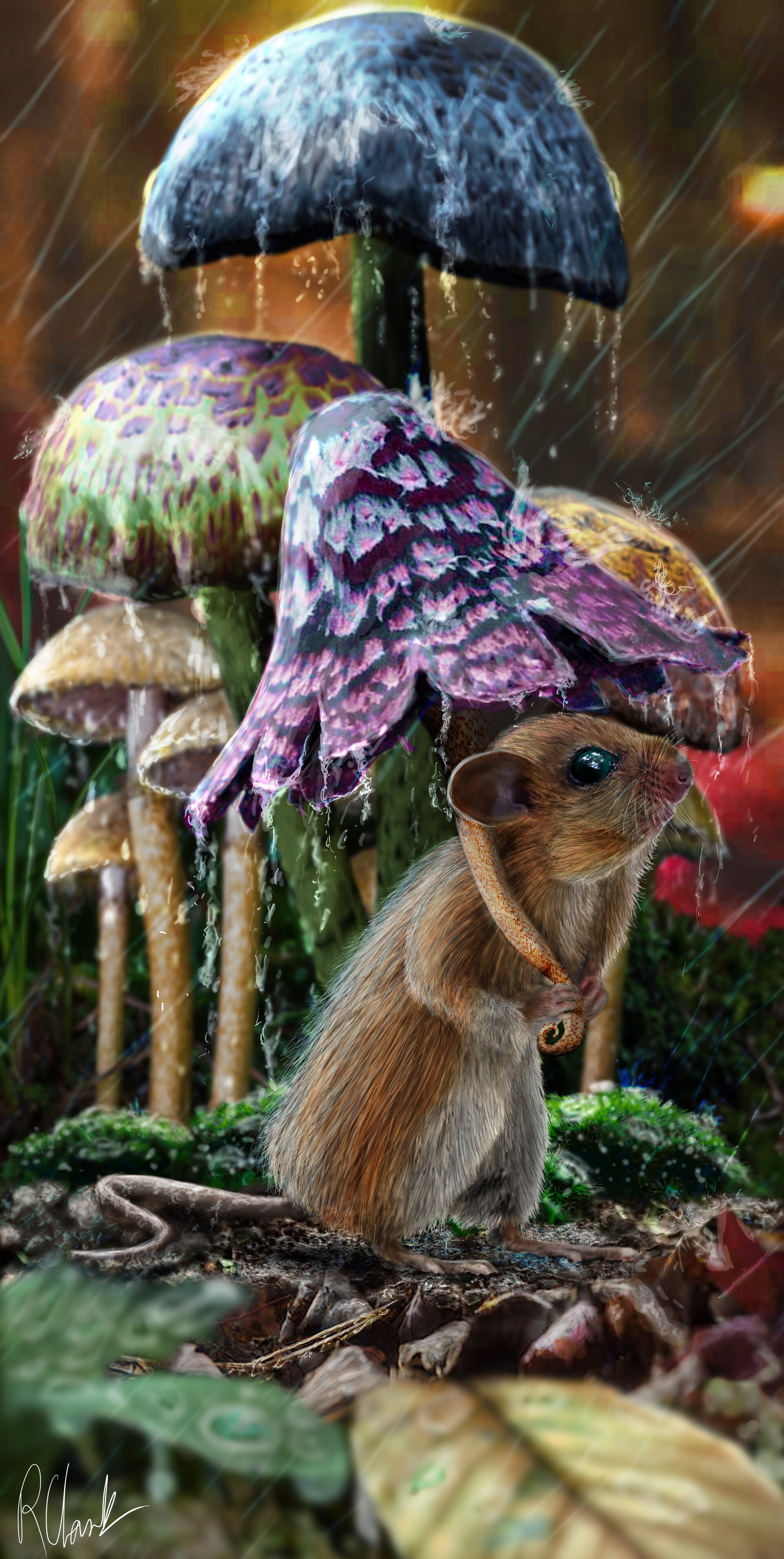 ArtStation - Autumn Mouse