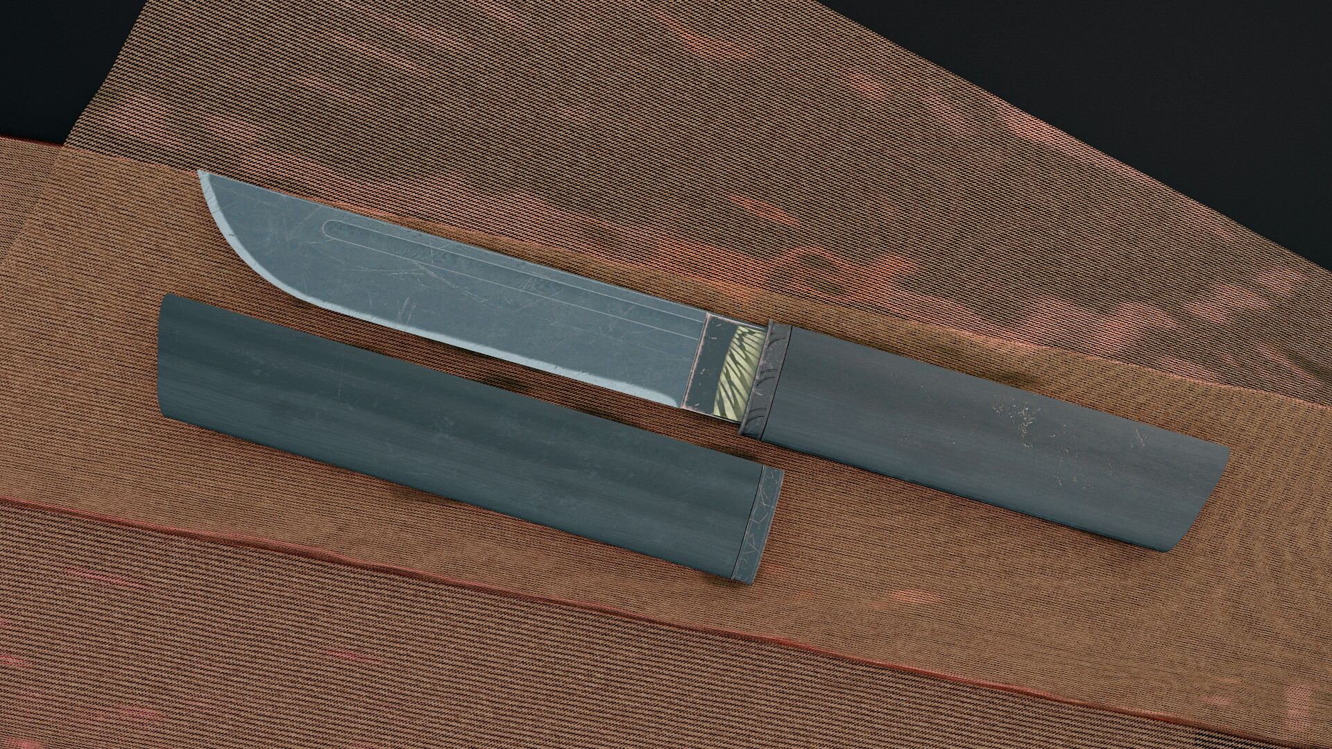 ArtStation - Japan knife Tanto