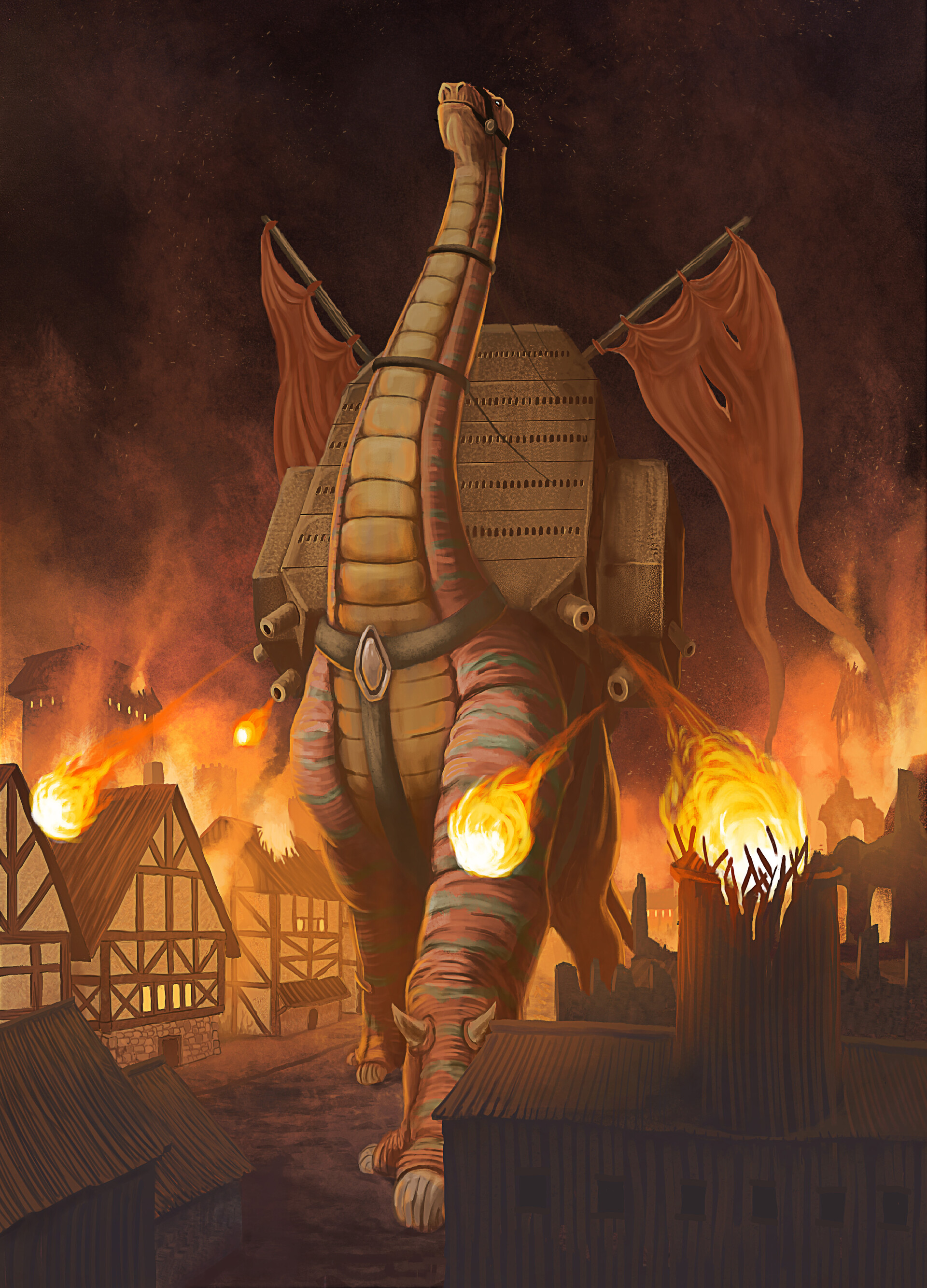 ArtStation - Béhémoth de siège