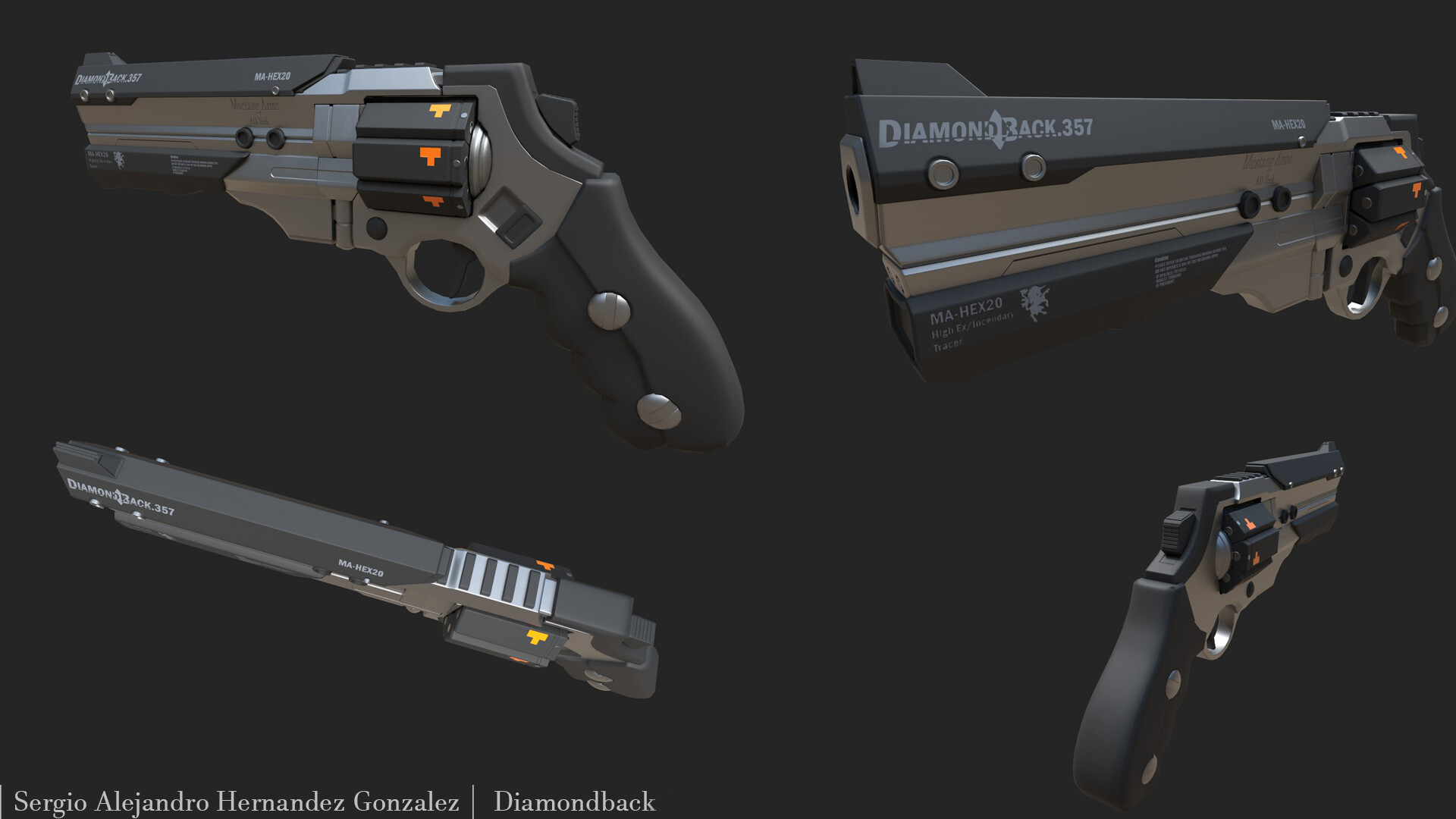 ArtStation - Weapon Fan Art----Diamond Back