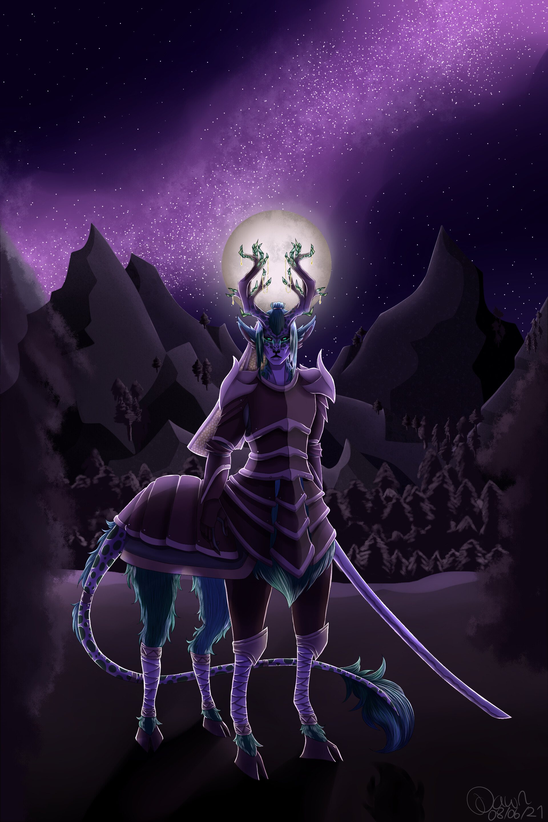 ArtStation - Night Sky Sentinel