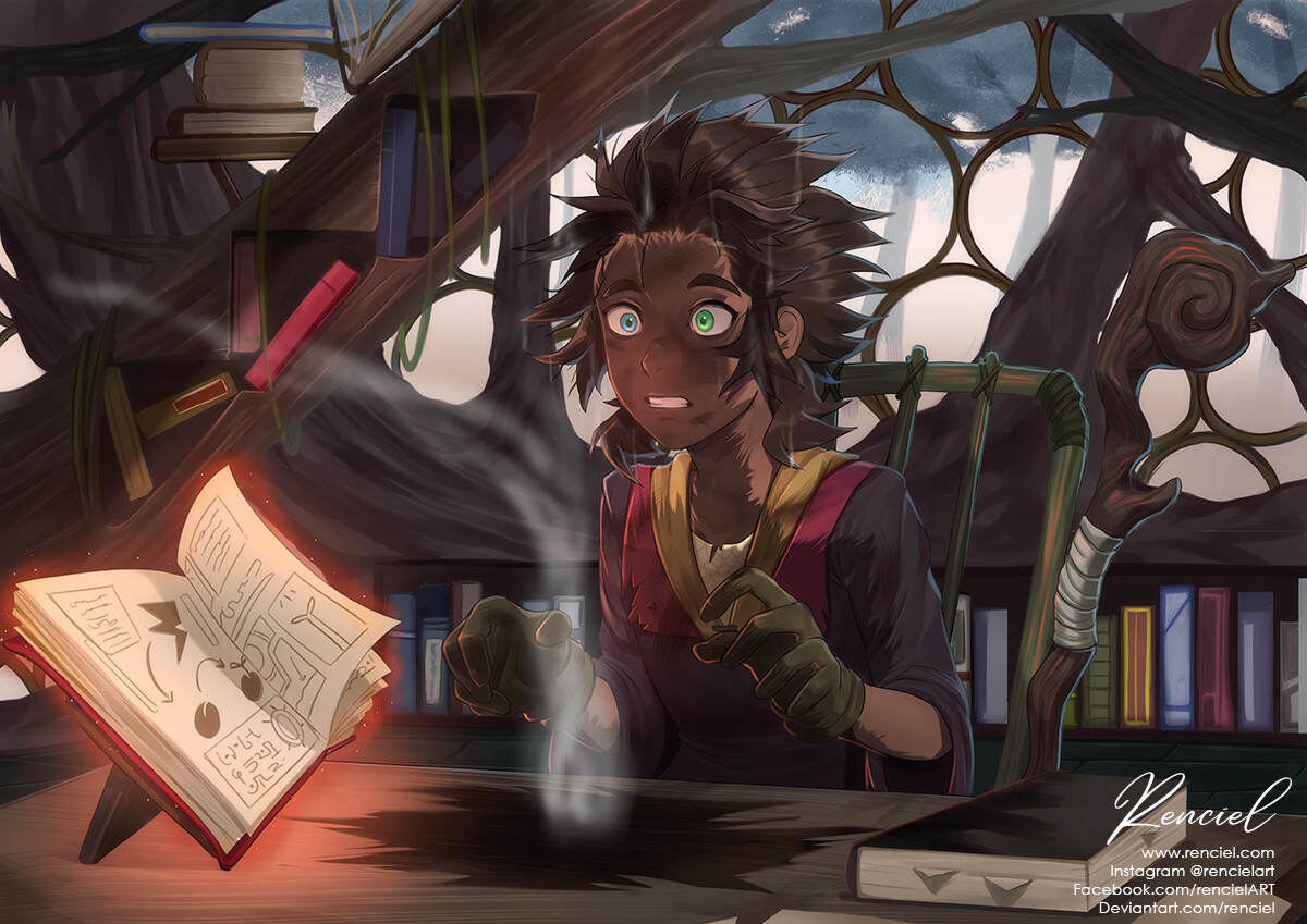 Rene Seah - Spell gone wrong - Illustration