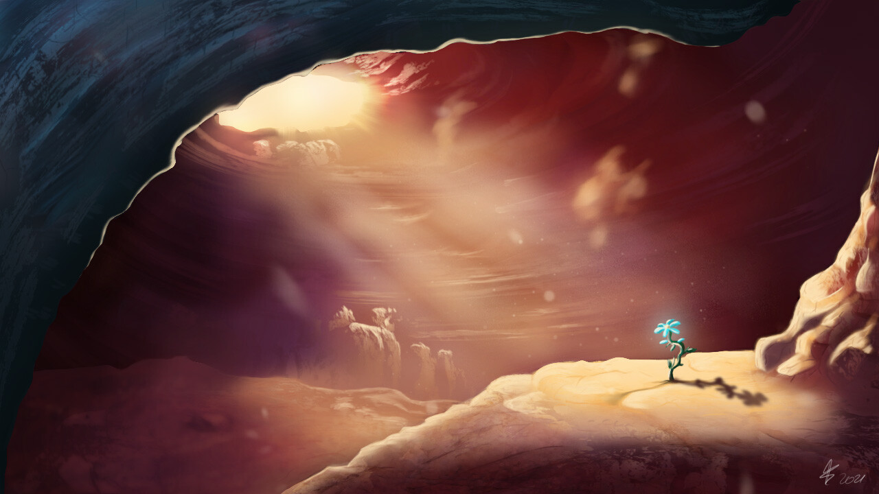 ArtStation - Hidden Cave