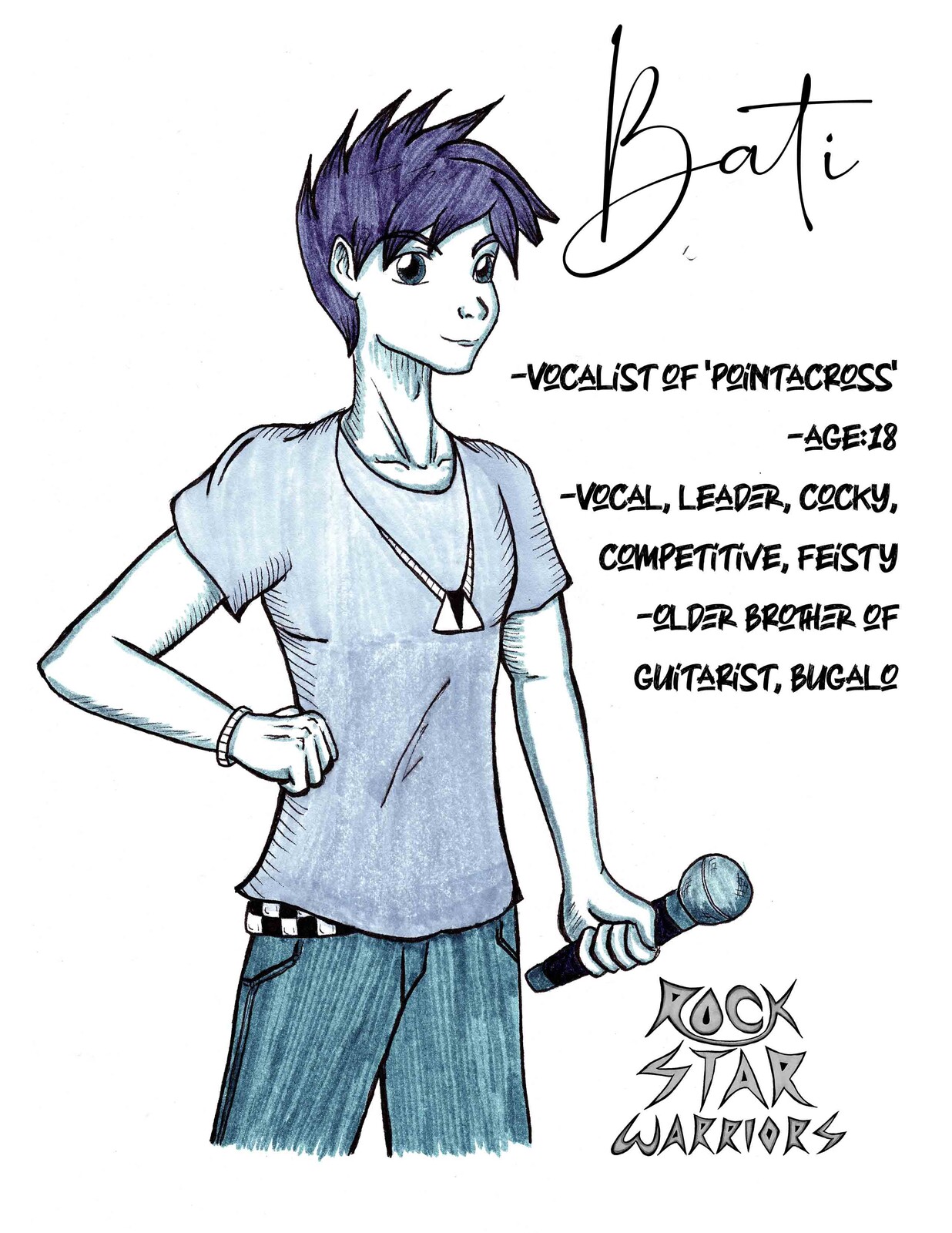 Bati Cruz - Rock Star Warriors - Bati