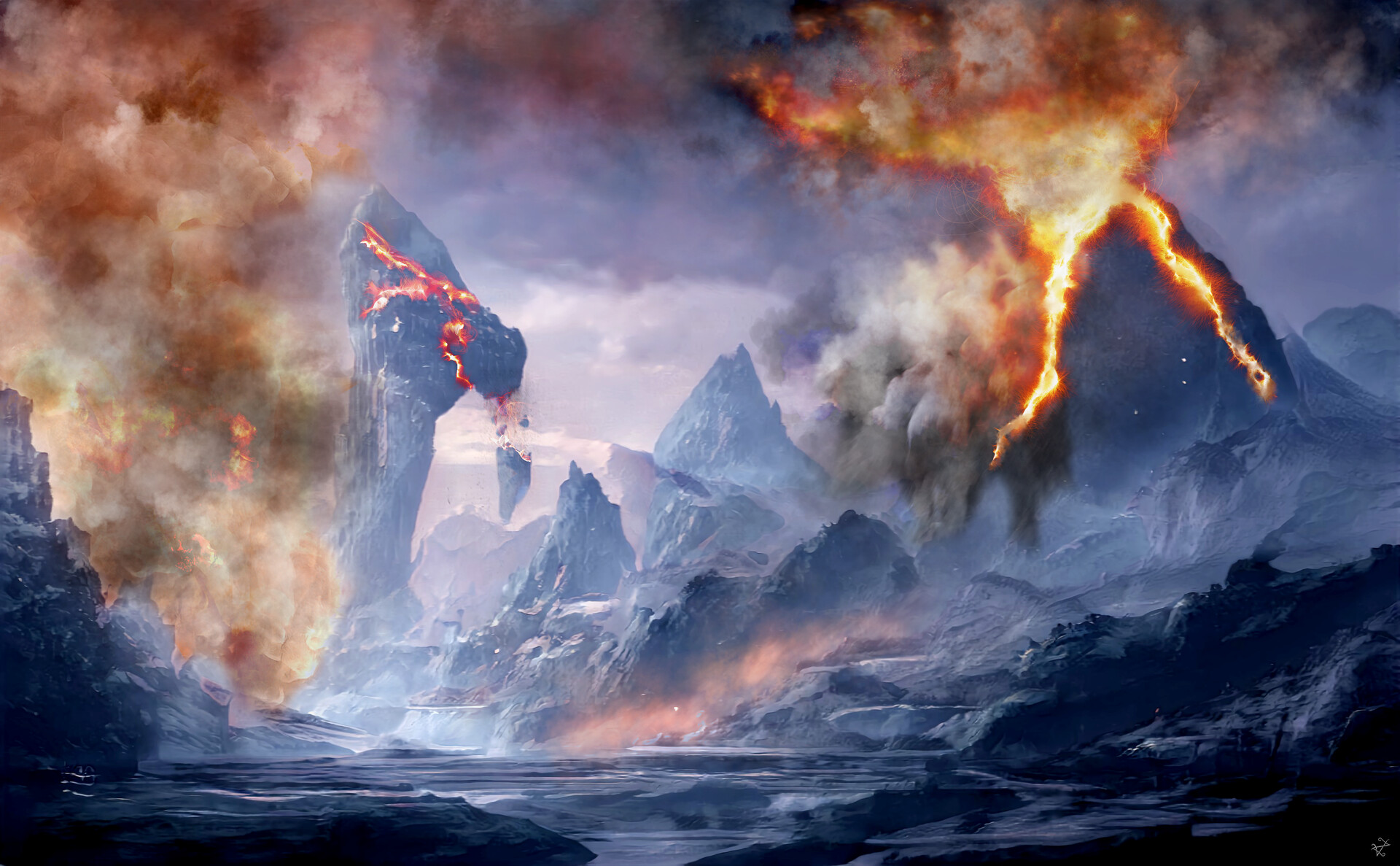 ArtStation - Volcano
