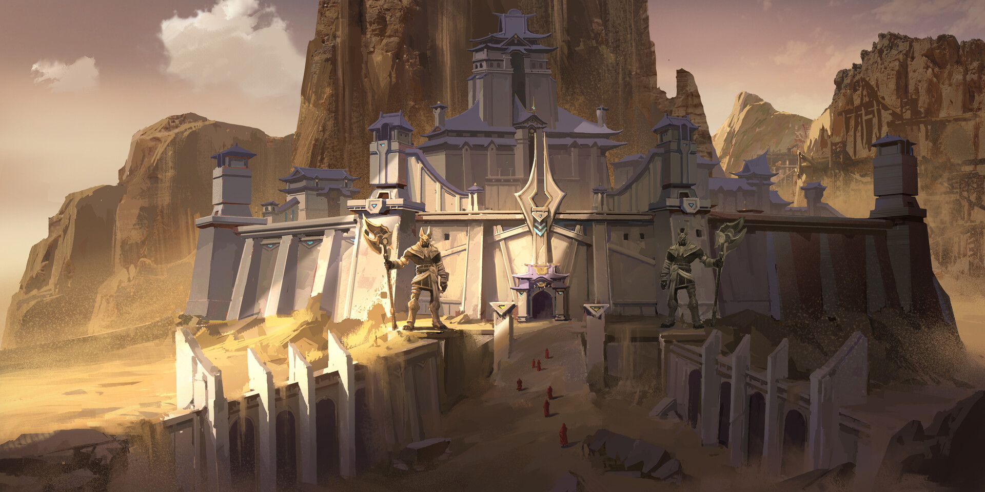 ArtStation - Desert Ruins