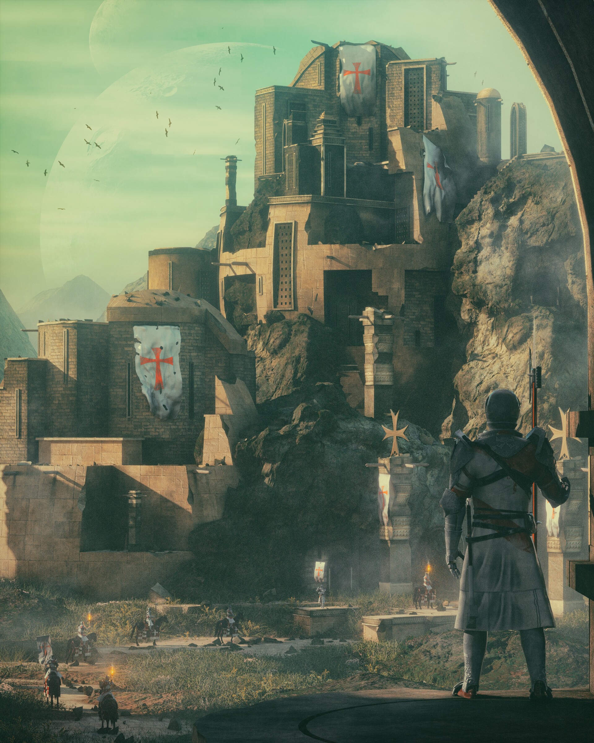 ArtStation - New Age of the Templar