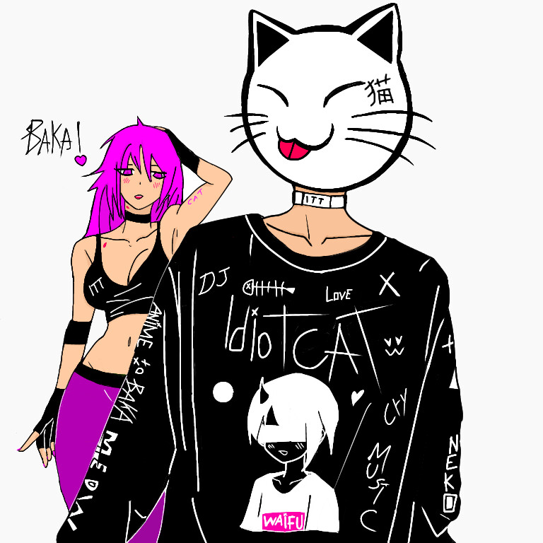 ArtStation - IdioT caT X Waifu