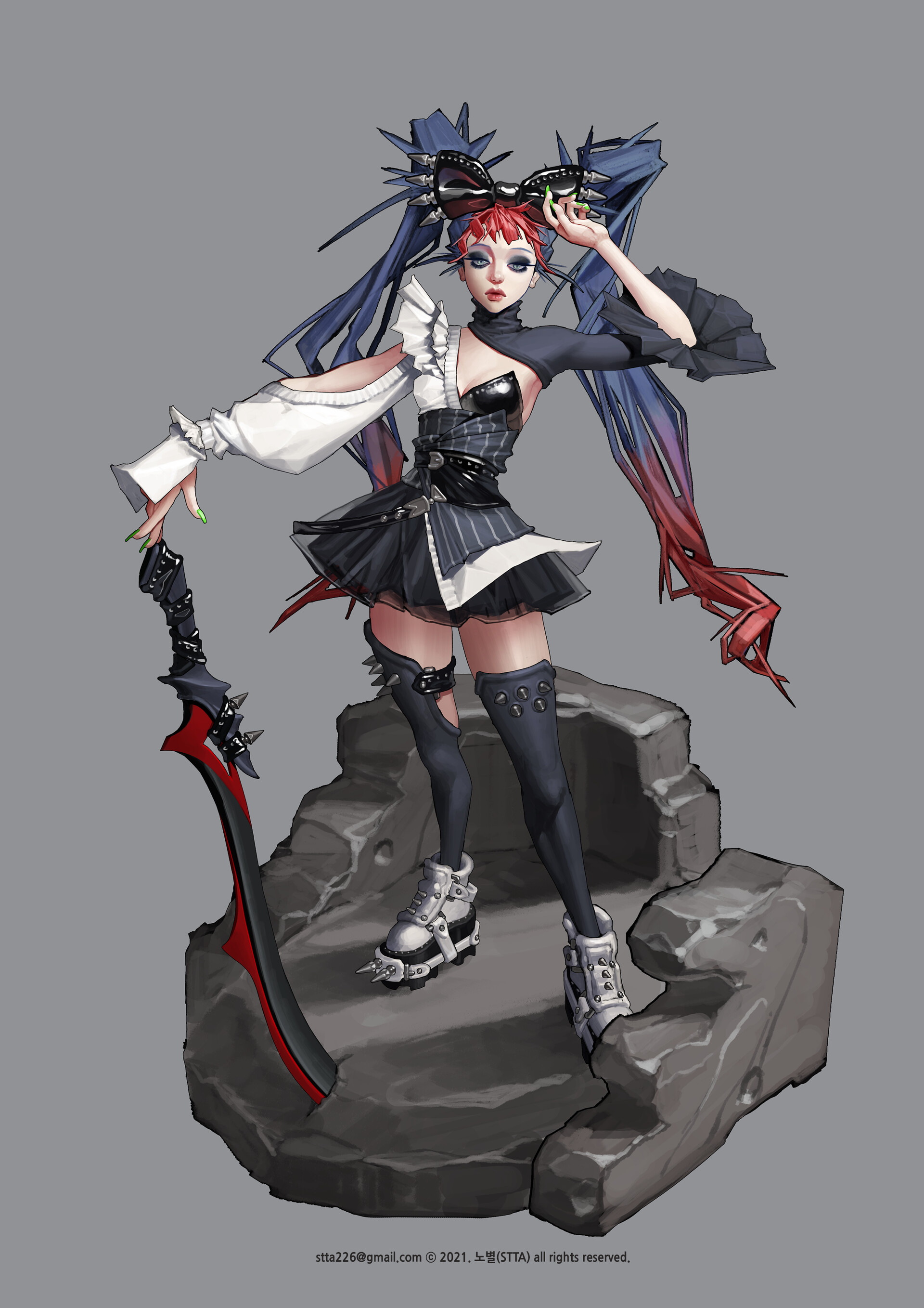 ArtStation - Goth Blade