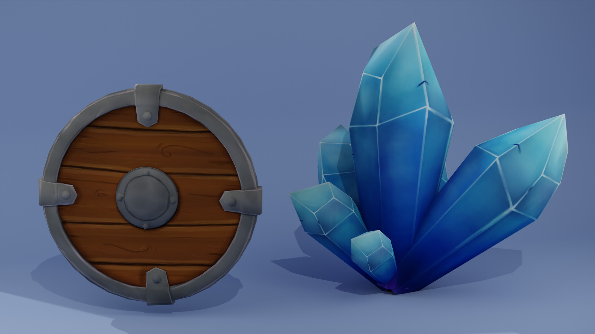 ArtStation - Sword and Crystals