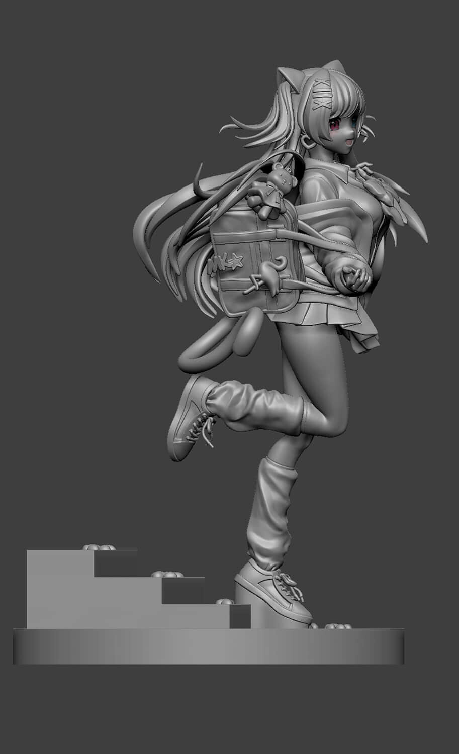 ABOUTCG - 职业手办原型师第二期 骆同学作品