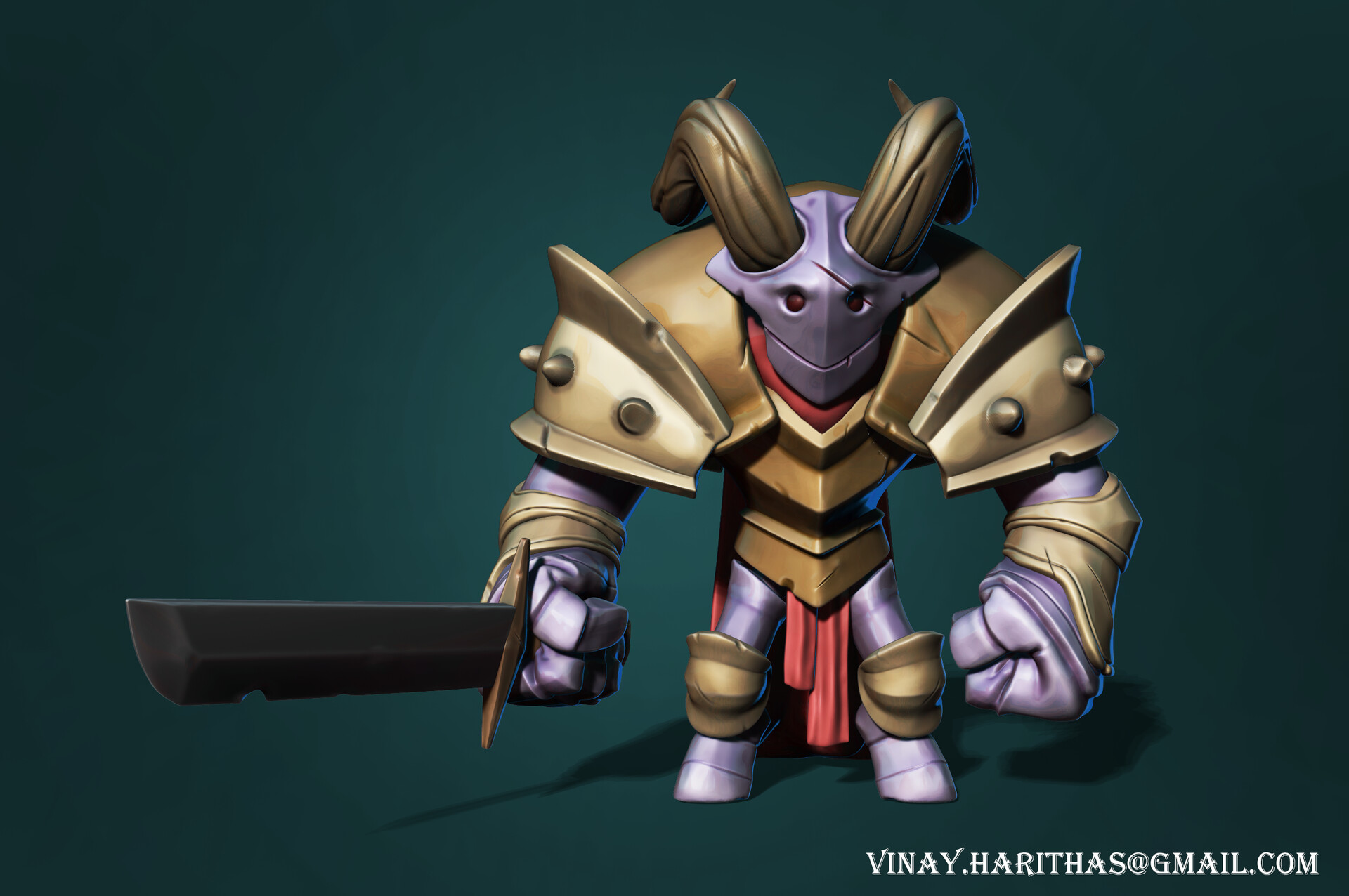 ArtStation - Mini Monster, vinay harithas