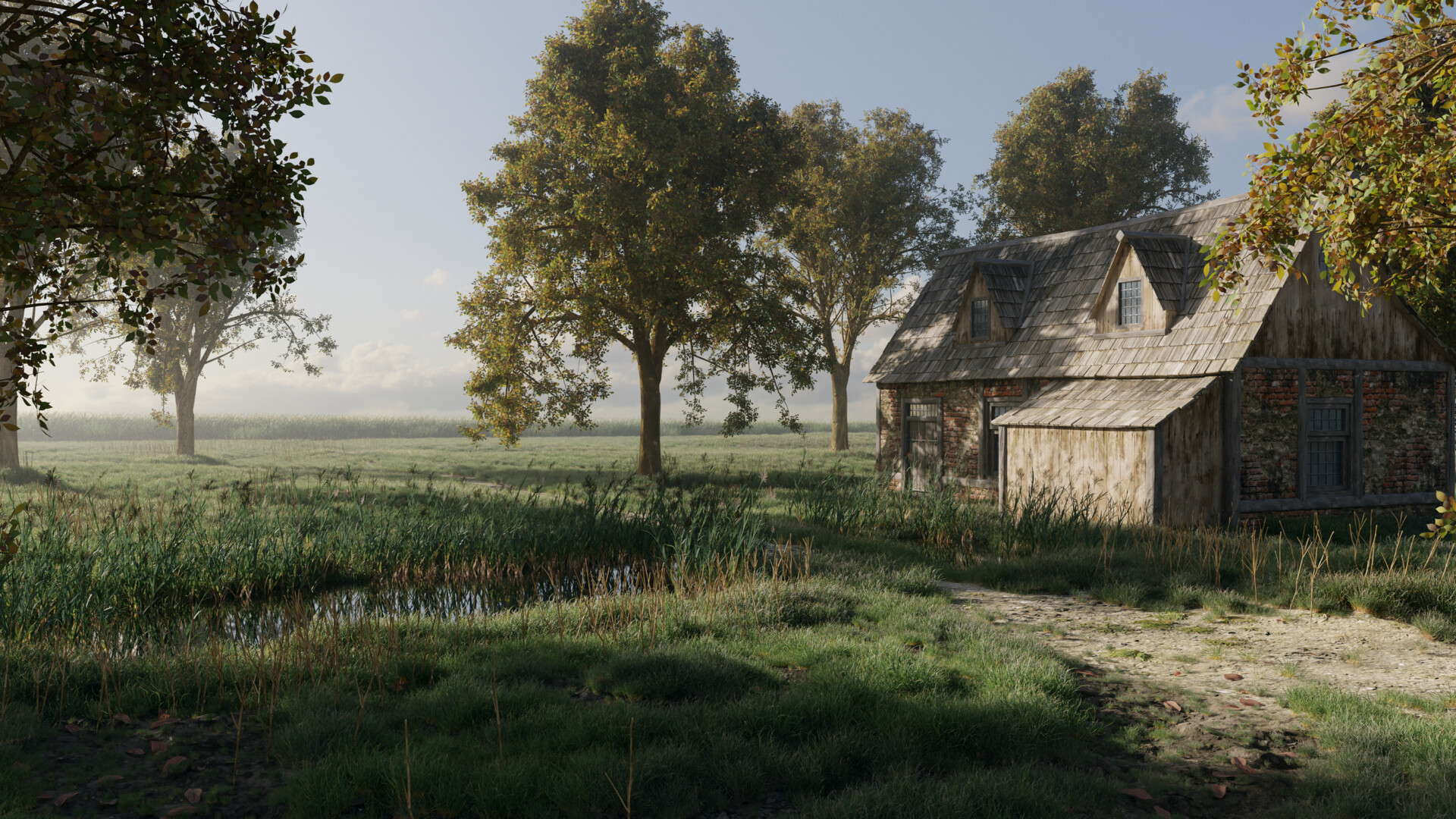 ArtStation - Medieval House Environmental Design