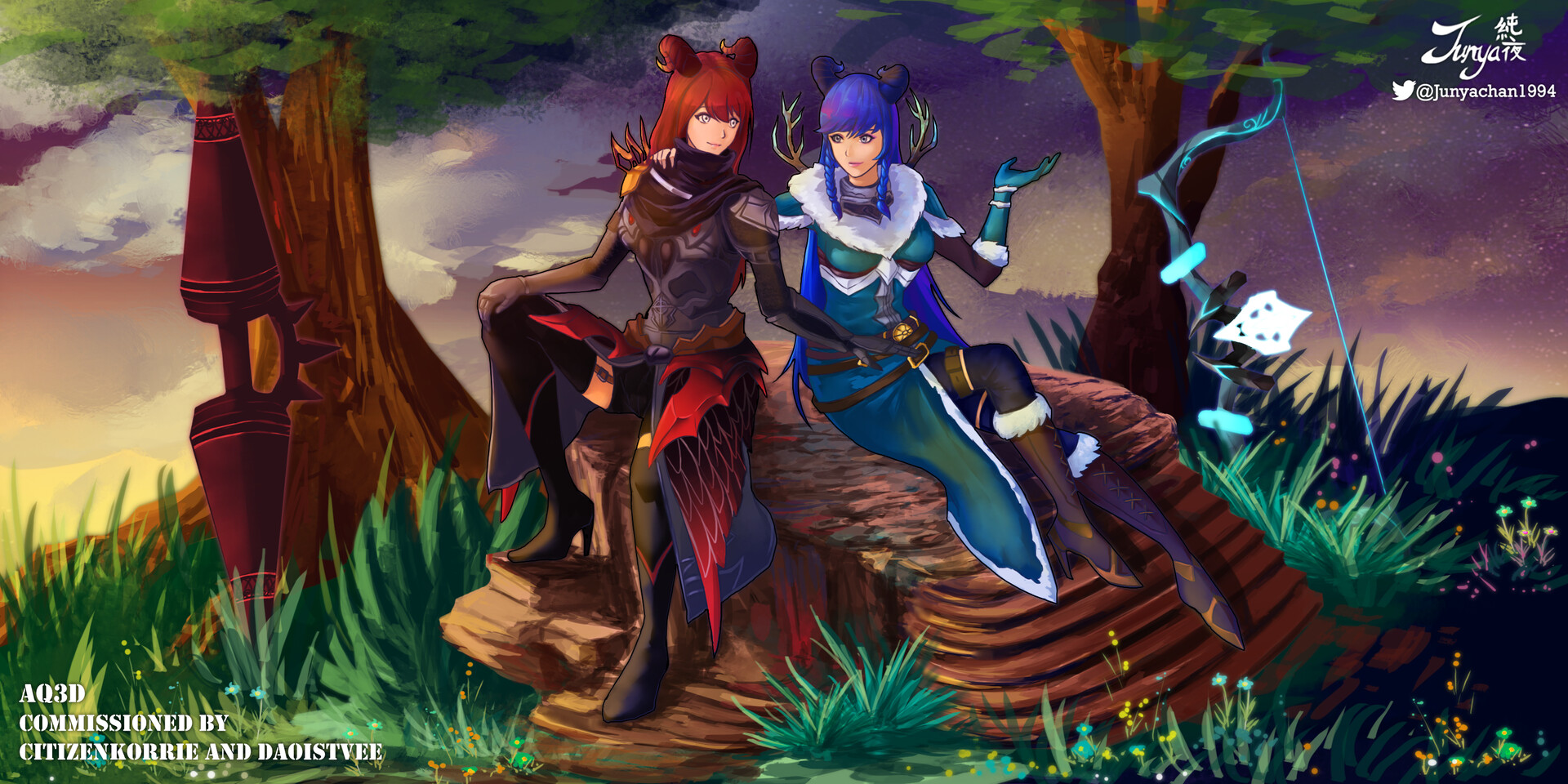 ArtStation - Korrie and Vee