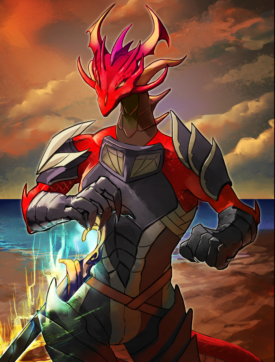 ArtStation - Infinite Bloodcore Character Illustration Design