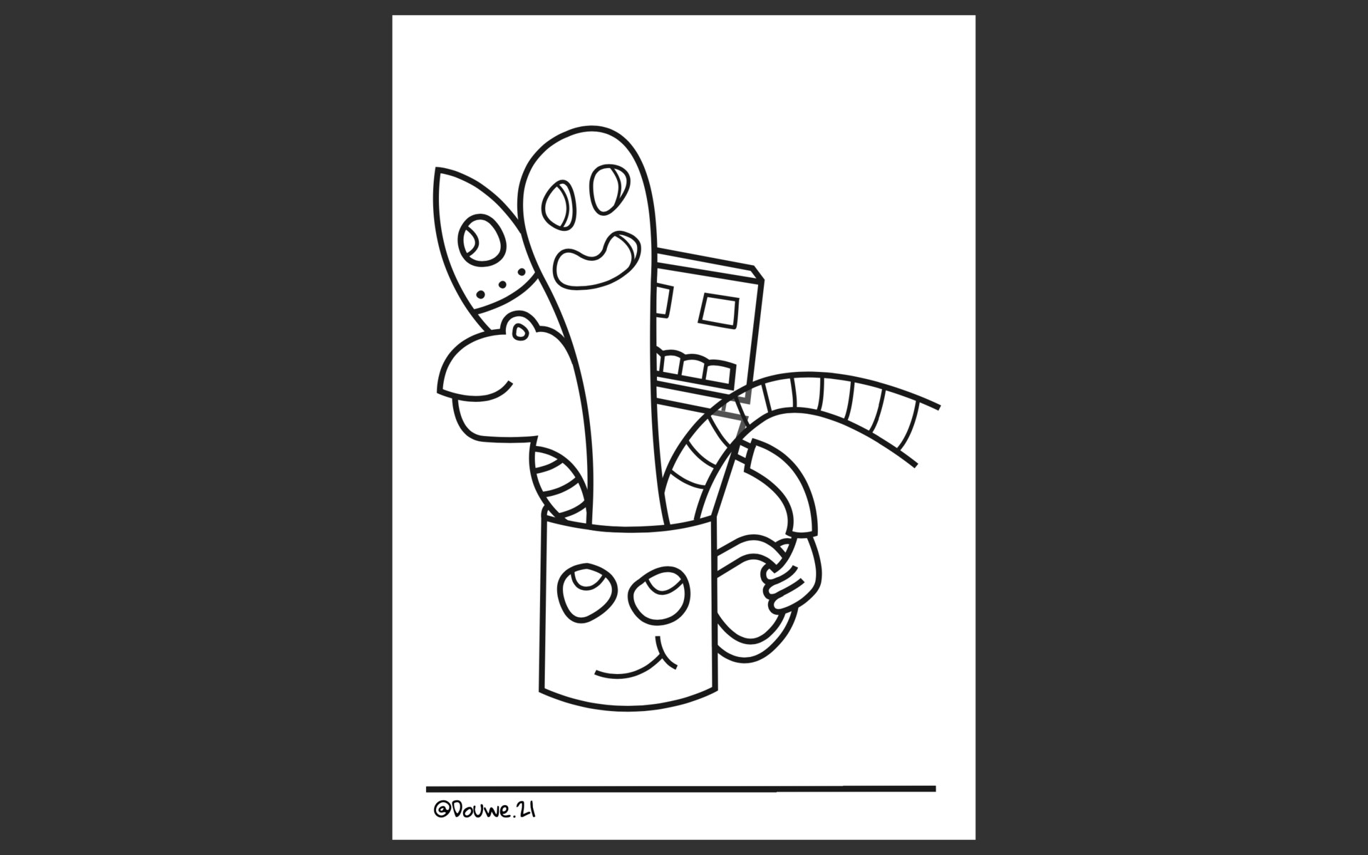 ArtStation - Quick doodle art