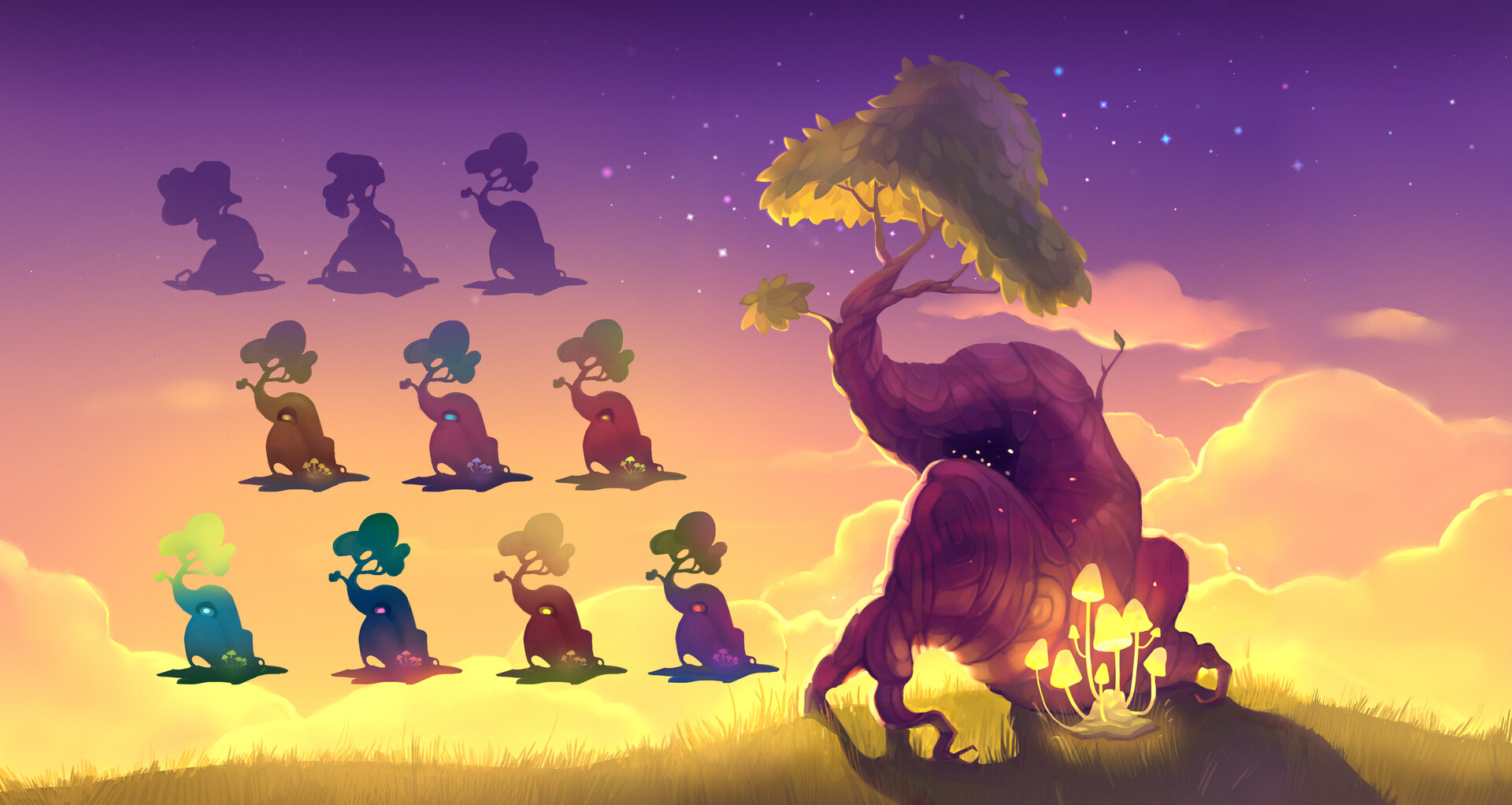 ArtStation - Magic tree