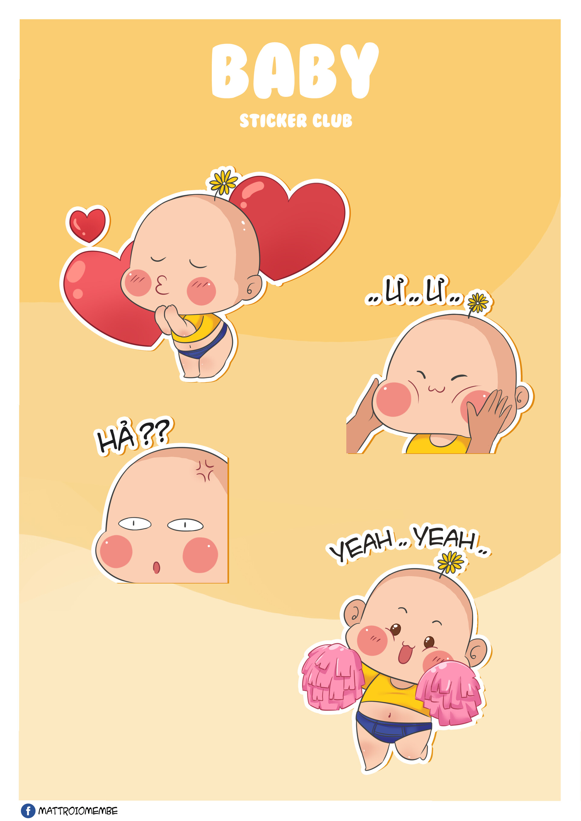 ArtStation - Sticker baby