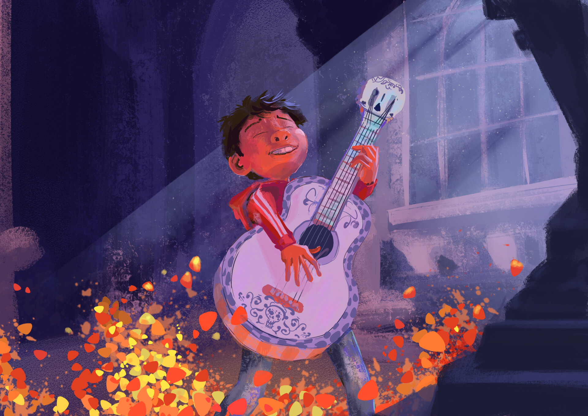 ArtStation - Color study (Coco film reference)