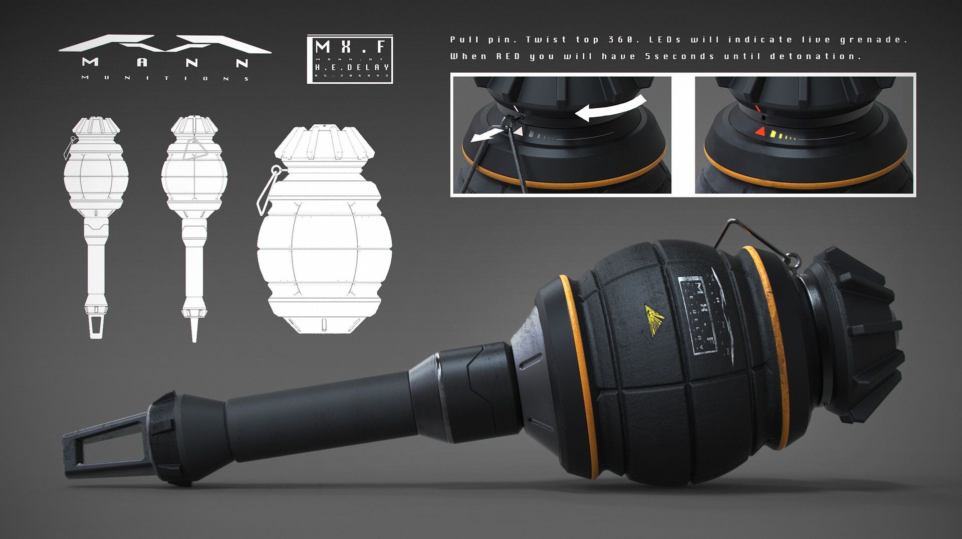 Carl St-Pierre - Mann's Grenade Project