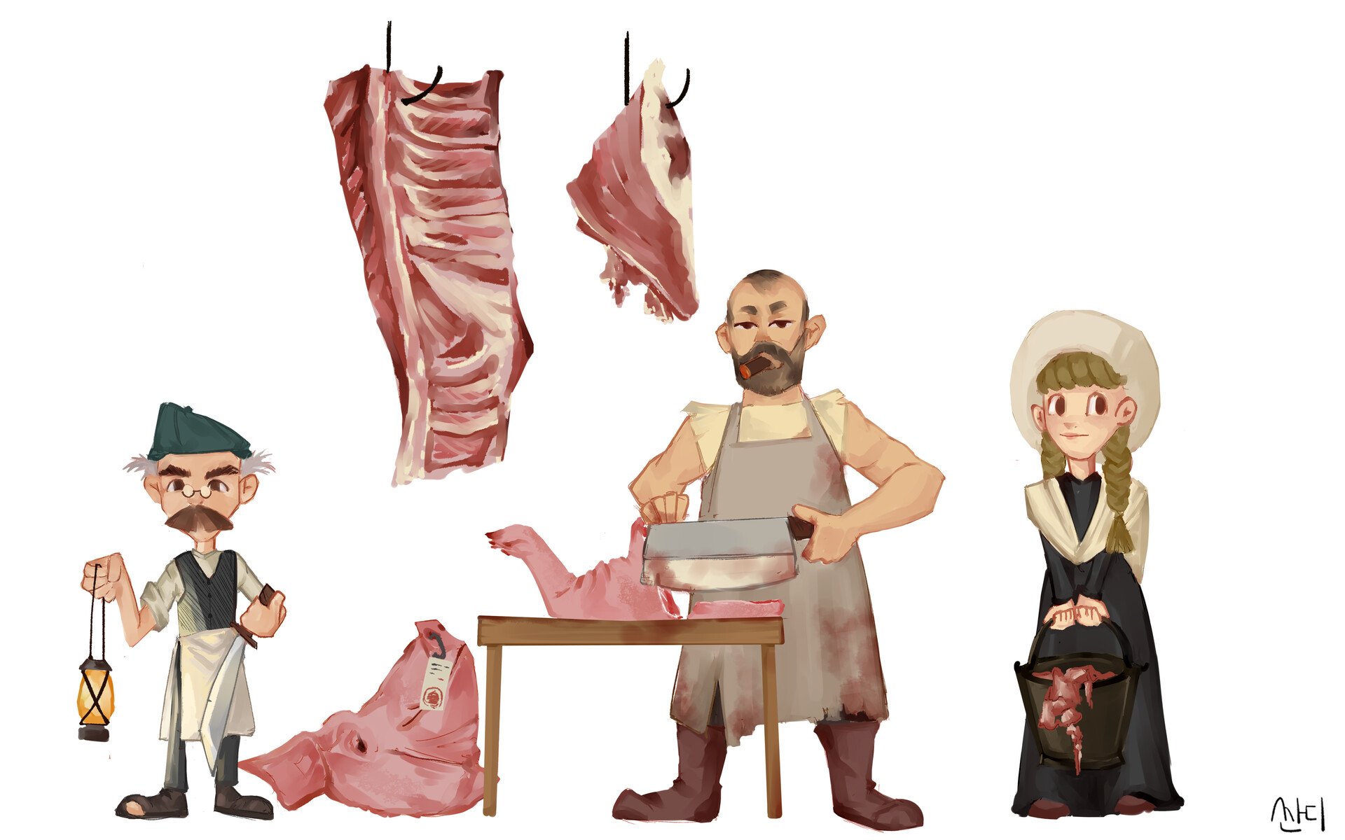 ArtStation - Character Design Practice